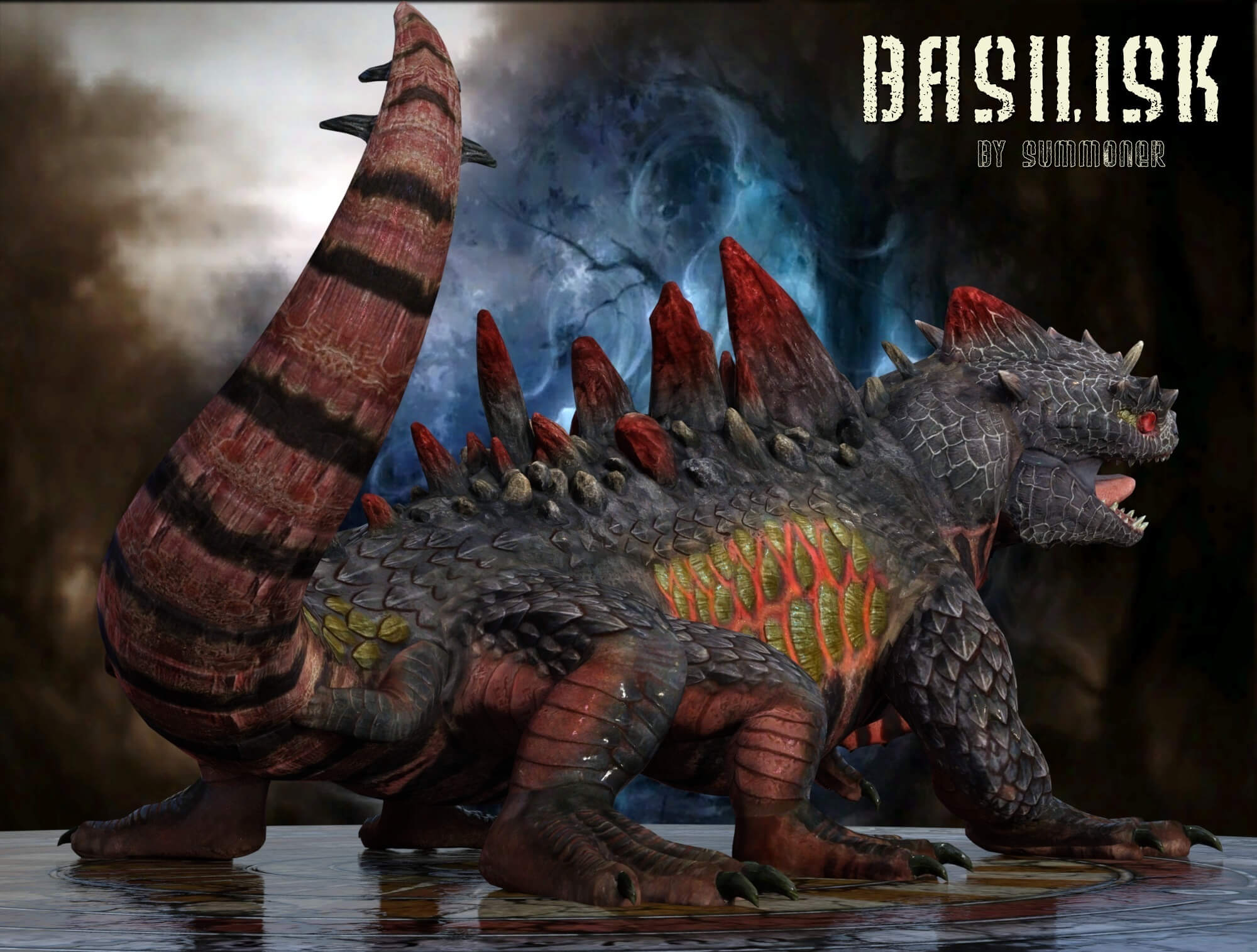 Summoner's Basilisk - Daz Content by Summoner