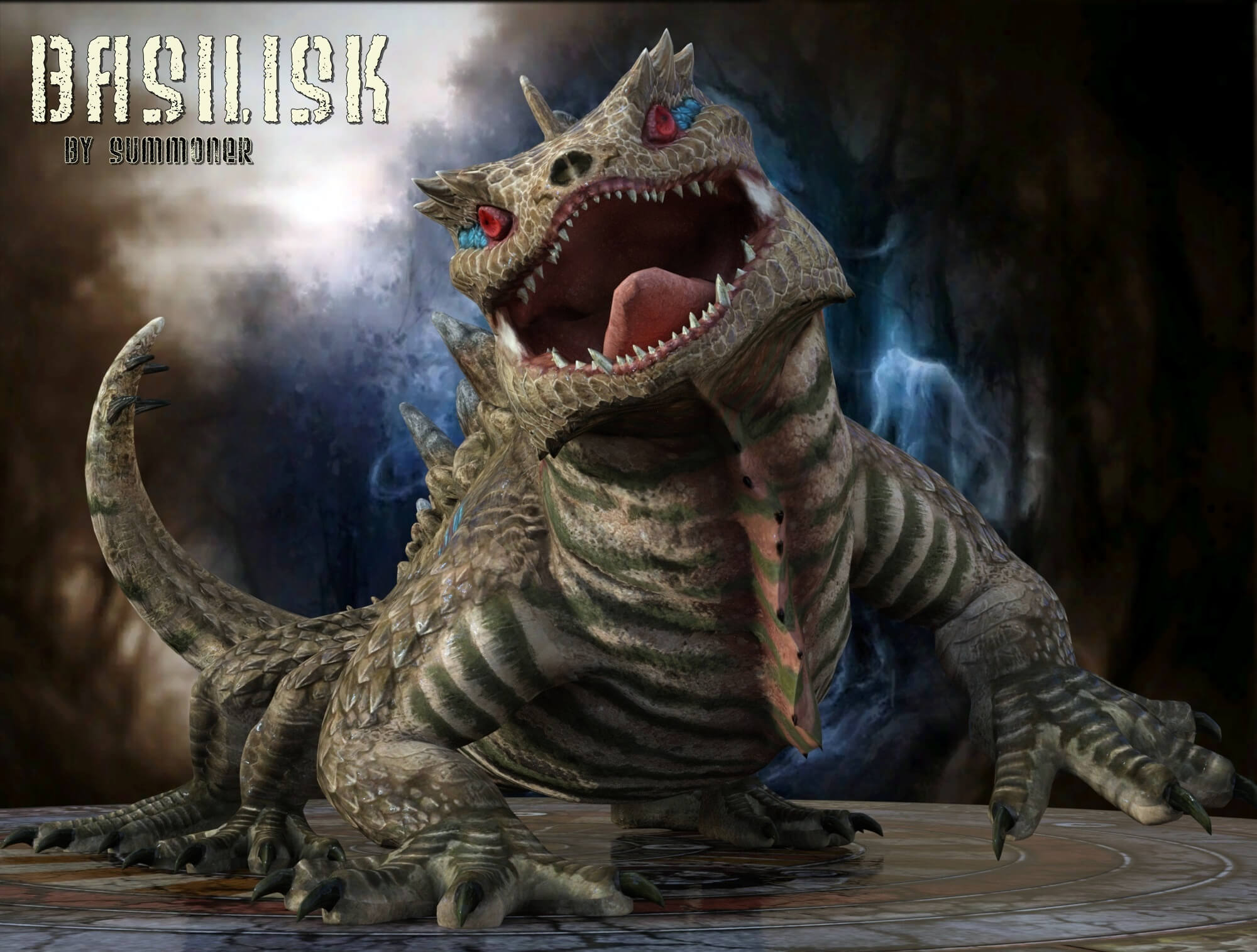 Summoner's Basilisk - Daz Content by Summoner
