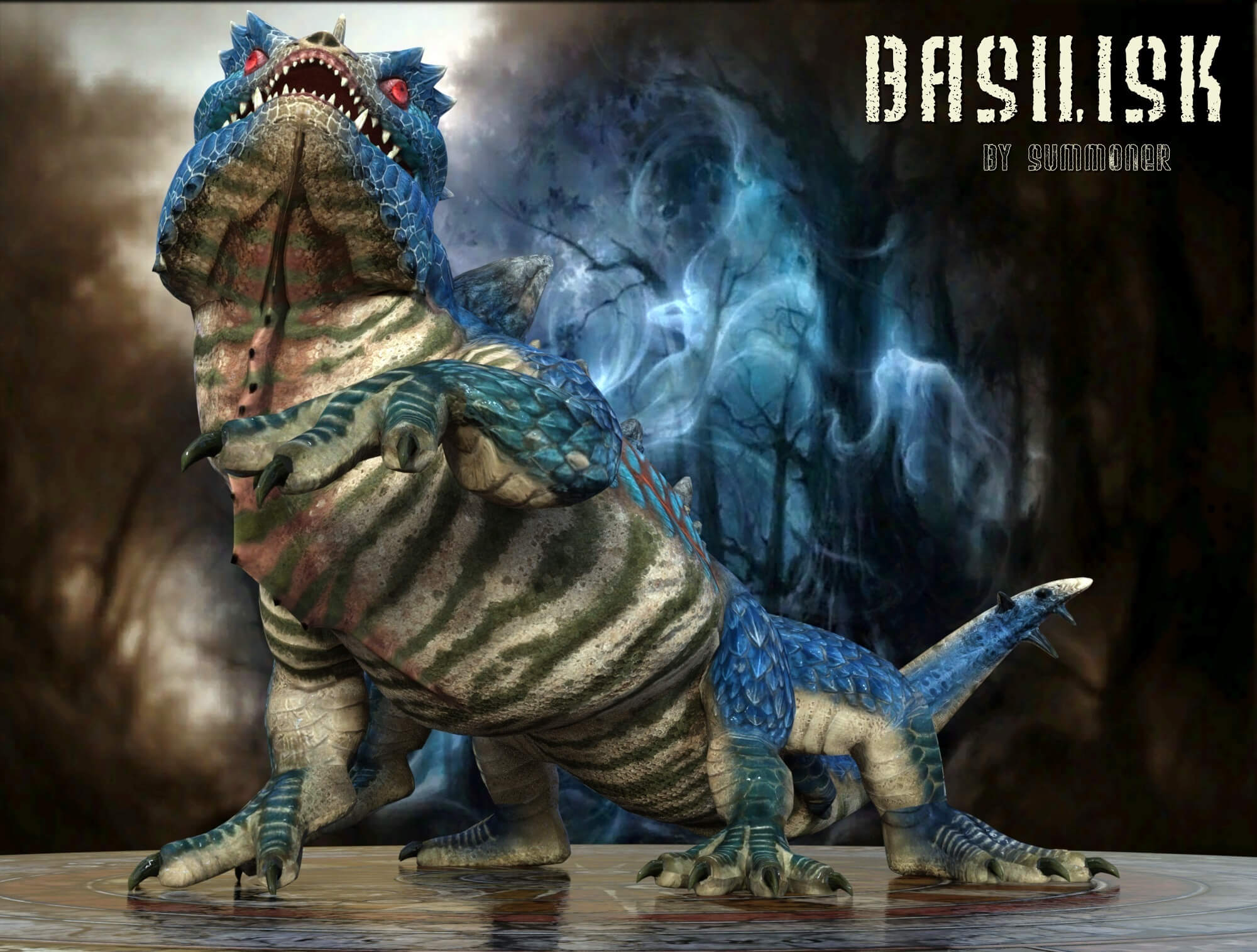 Summoner's Basilisk - Daz Content by Summoner