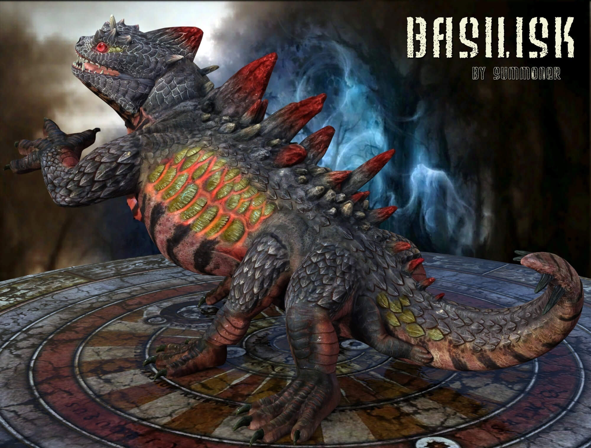Summoner's Basilisk - Daz Content by Summoner