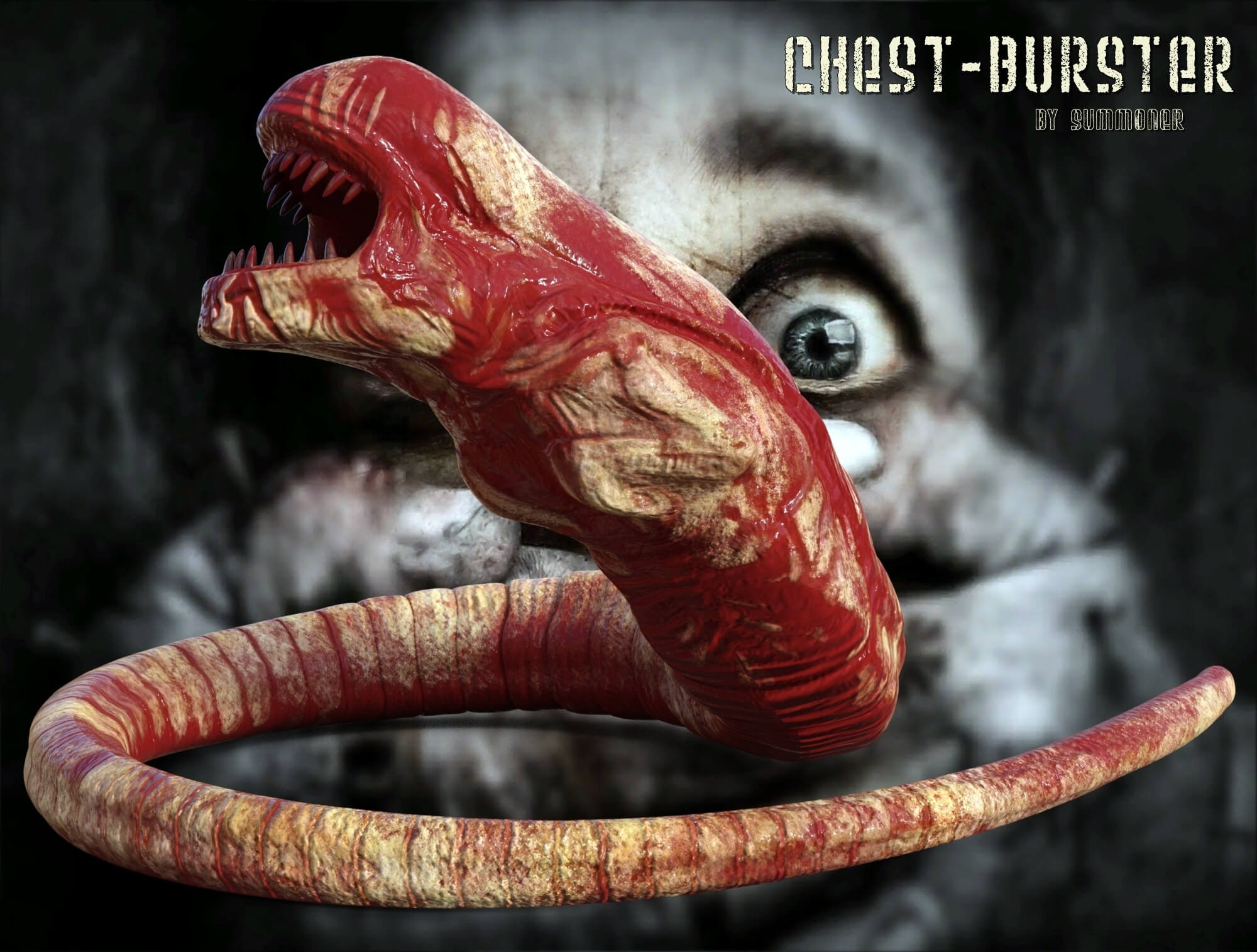 Summoner's Chest-Burster Free Daz Content by Summoner