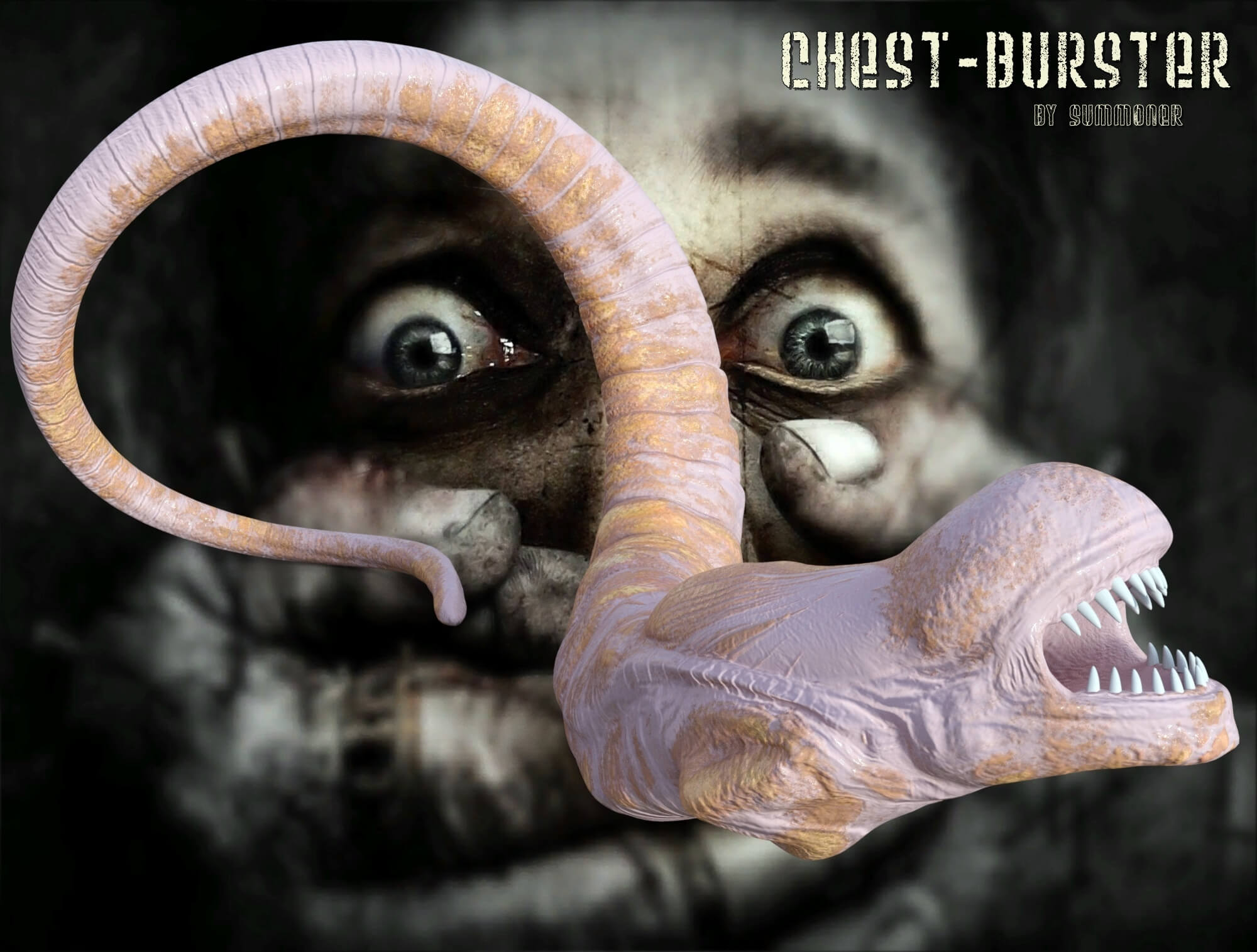 Summoner's Chest-Burster Free Daz Content by Summoner