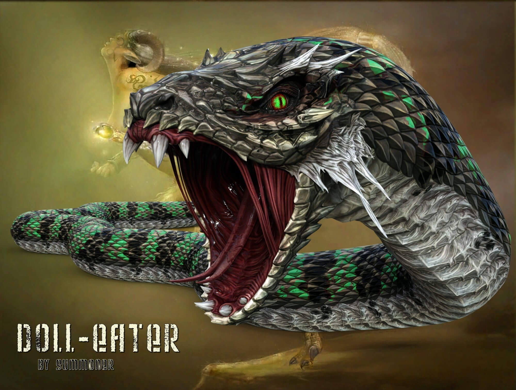 Summoner's Doll-Eater Free Daz Content by Summoner