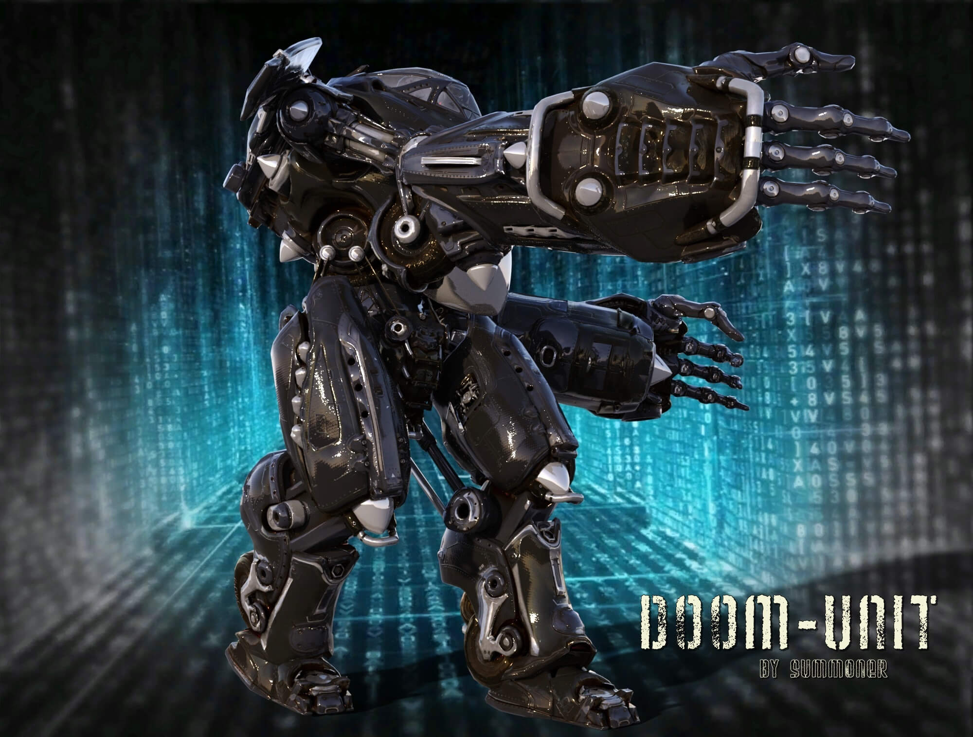 Summoner's Doom-Unit Daz Content by Summoner