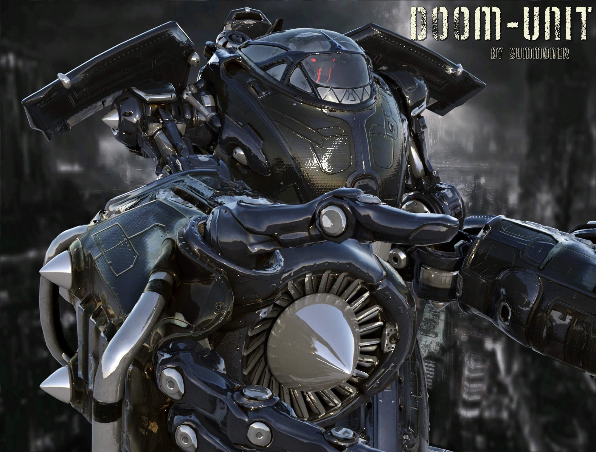 Summoner's Doom-Unit Daz Content by Summoner