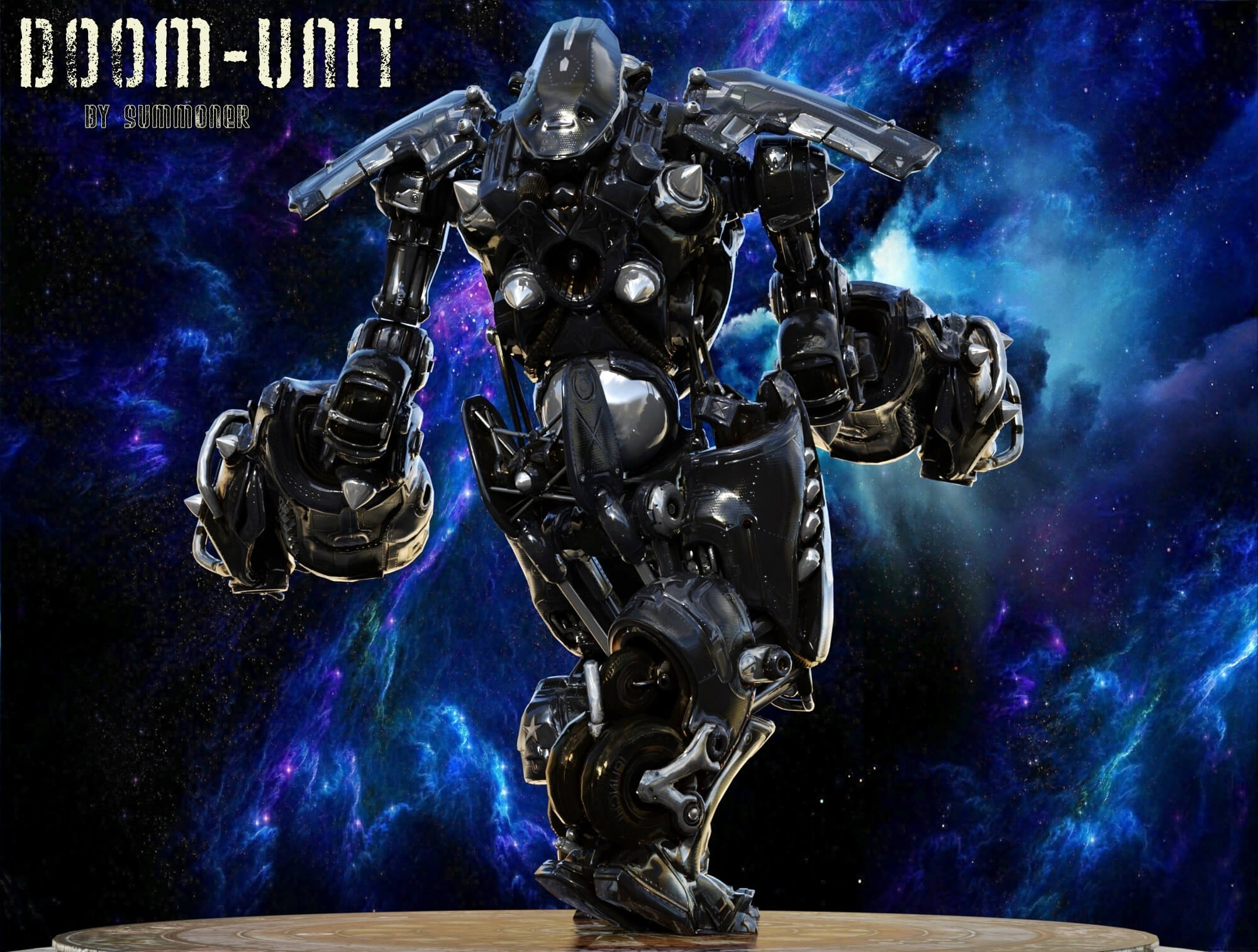 Summoner's Doom-Unit Daz Content by Summoner