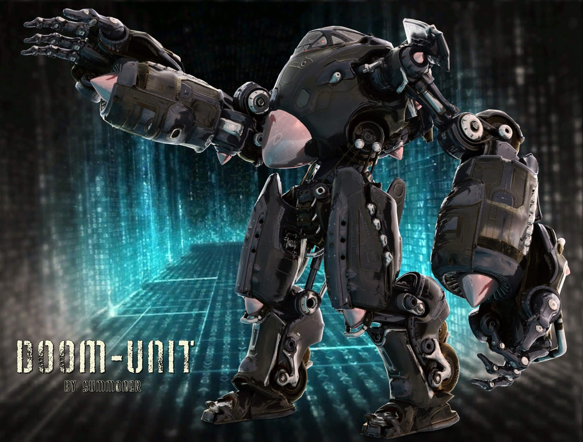 Summoner's Doom-Unit Daz Content by Summoner