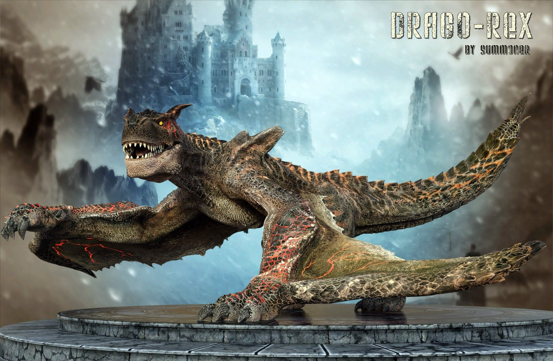 Summoner's Drago-Rex Daz Content by Summoner