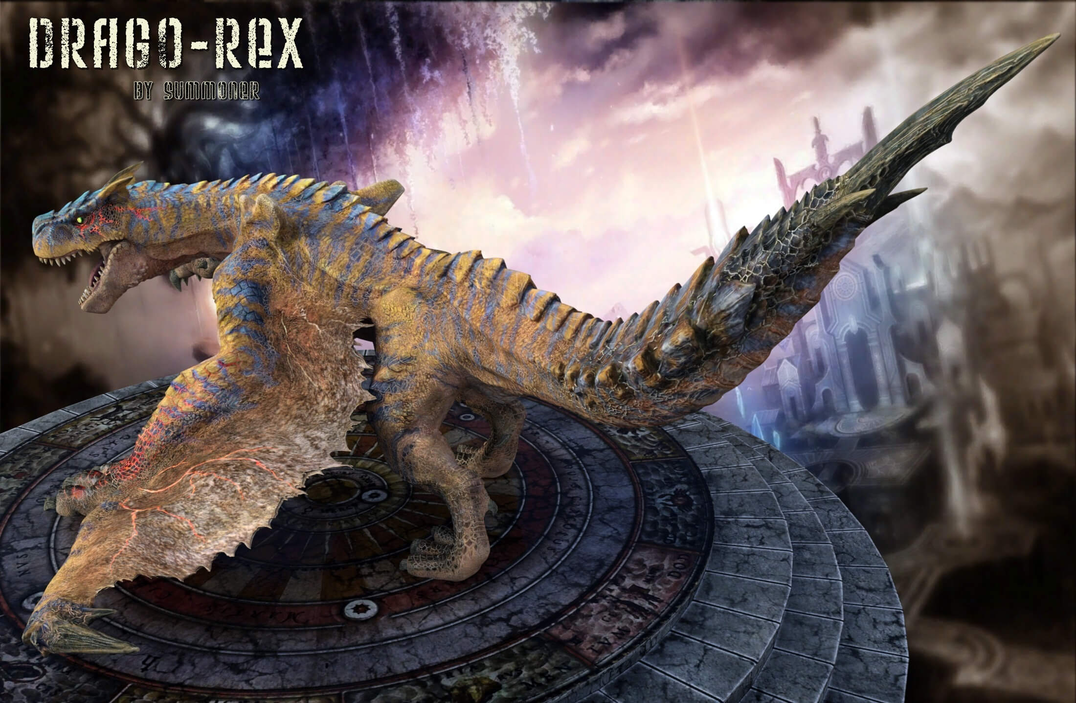 Summoner's Drago-Rex Daz Content by Summoner