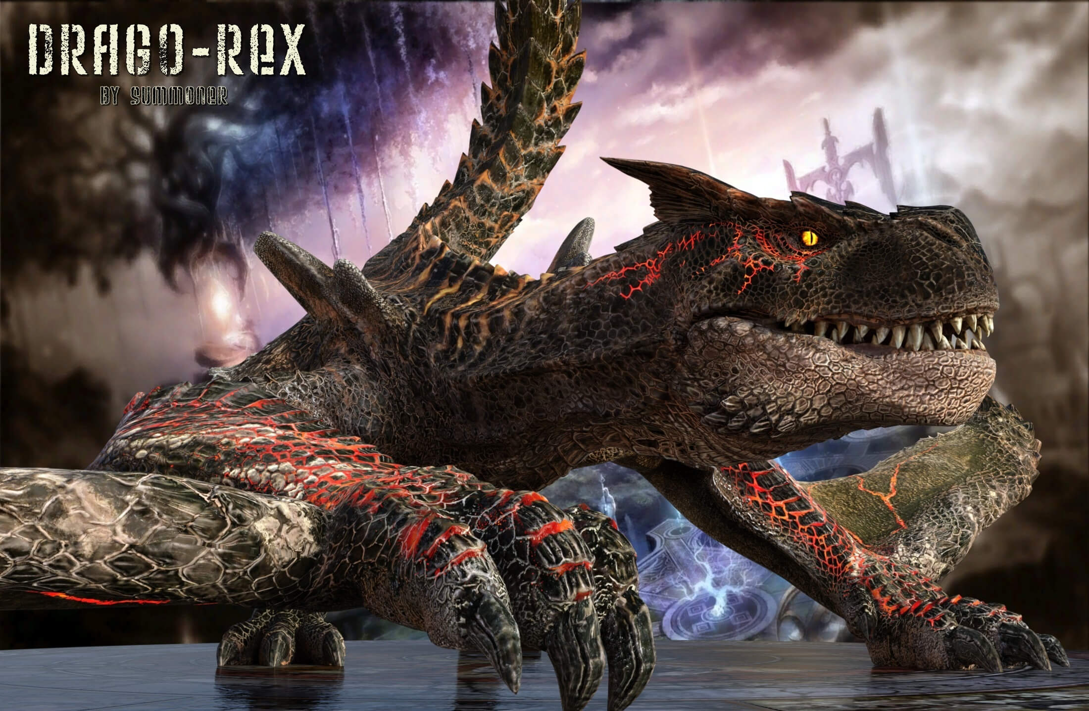 Summoner's Drago-Rex Daz Content by Summoner