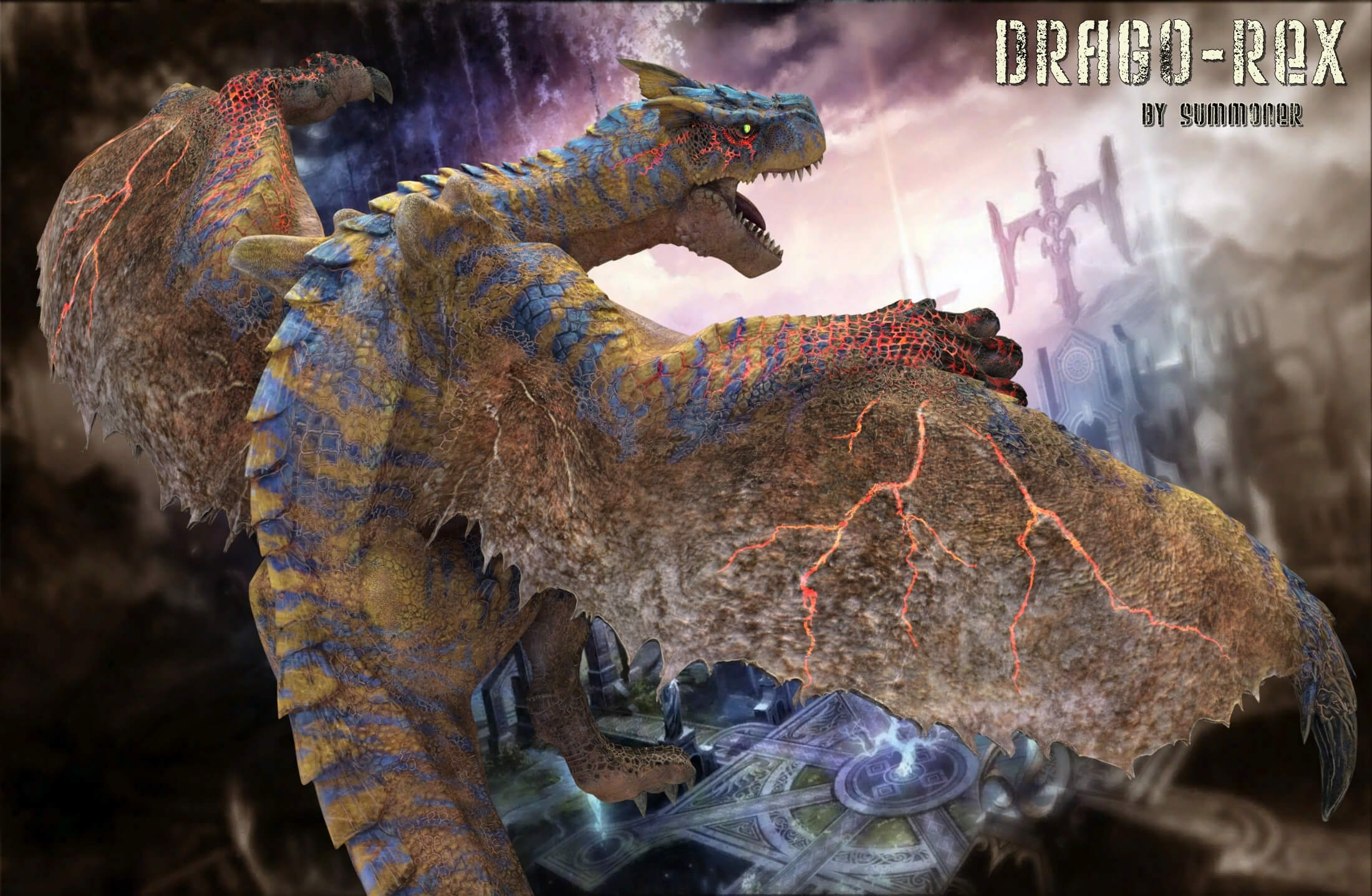 Summoner's Drago-Rex Daz Content by Summoner