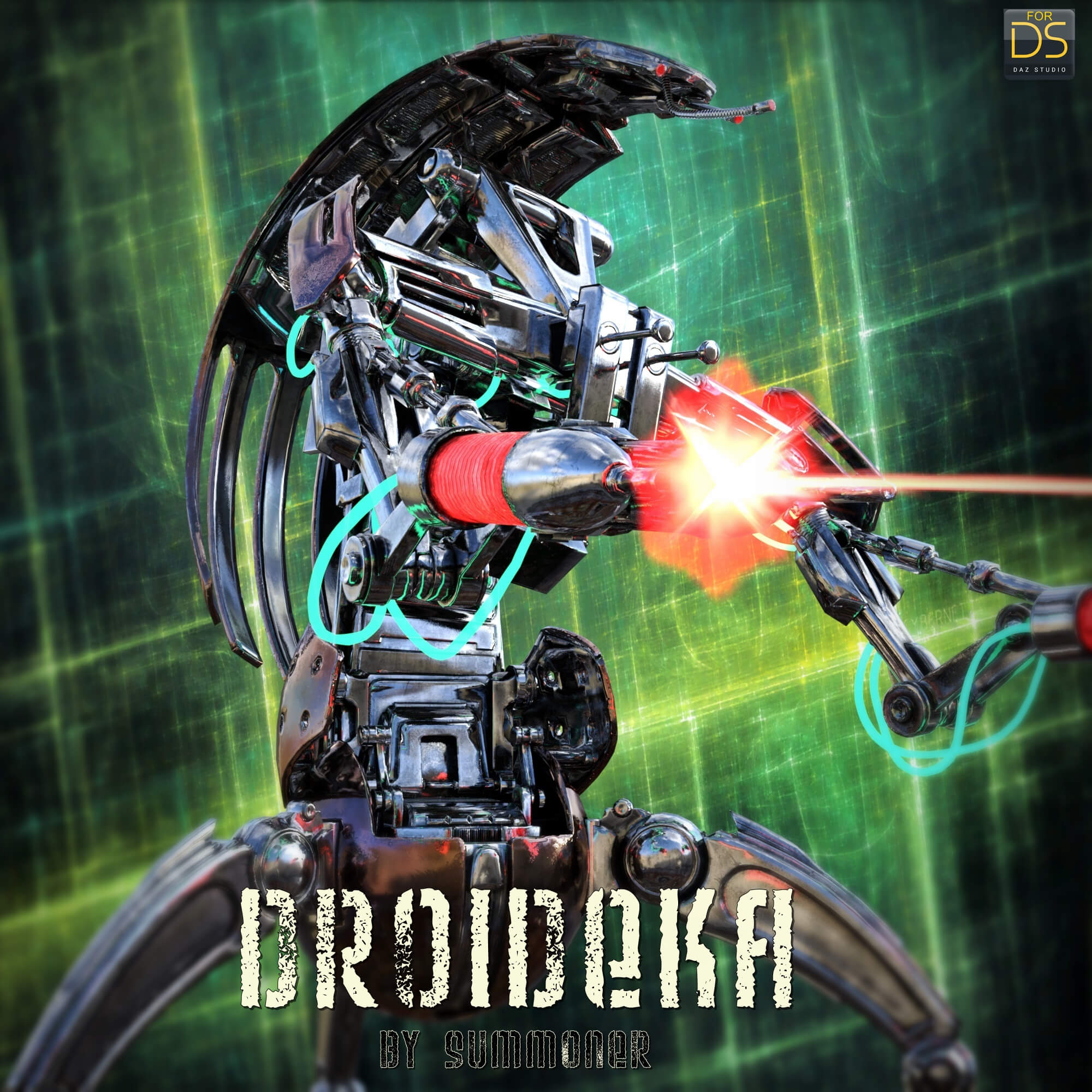 Summoner's Droideka - Daz Content by Summoner