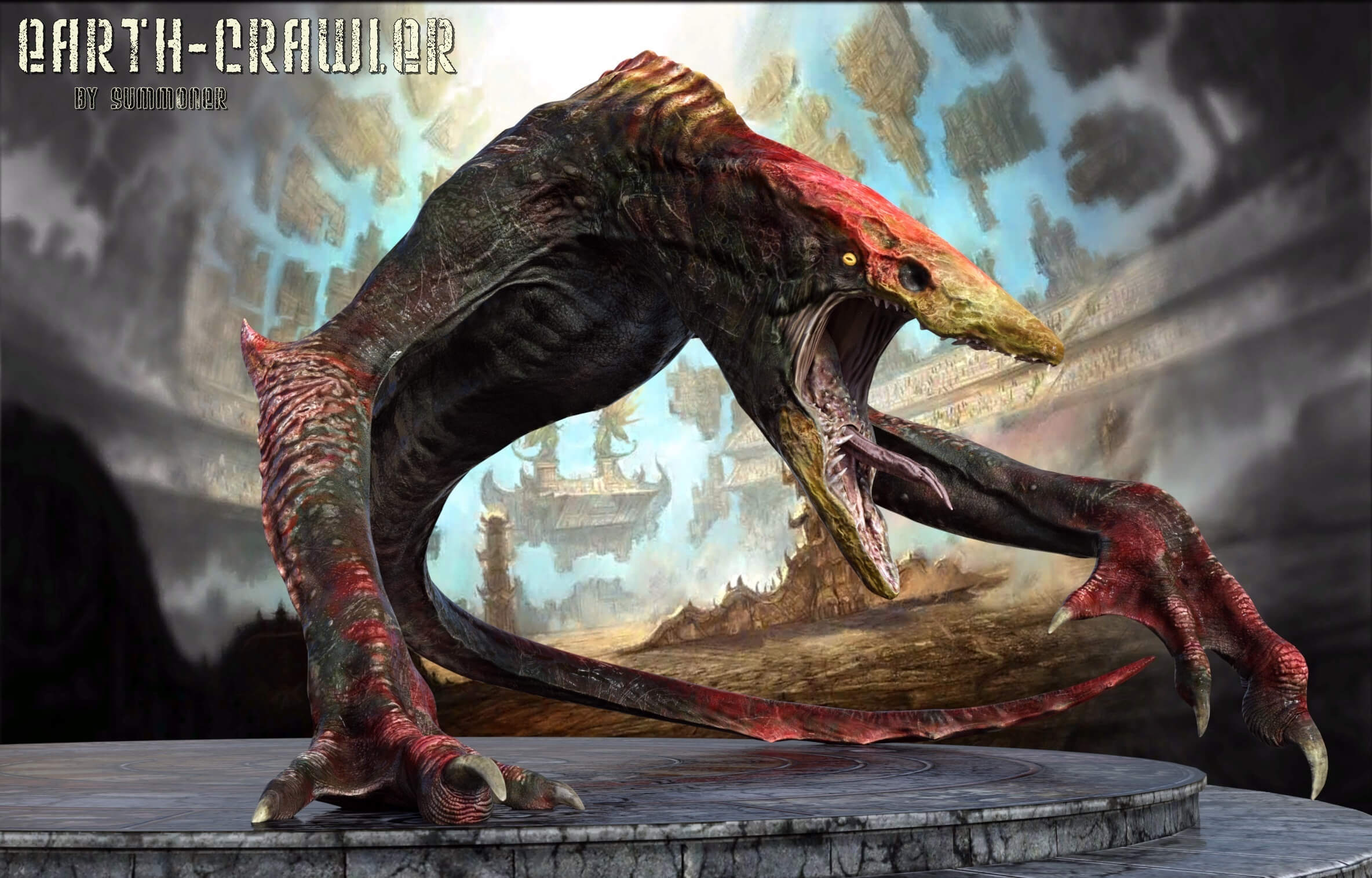 Summoner's Earth-Crawler Daz Content by Summoner