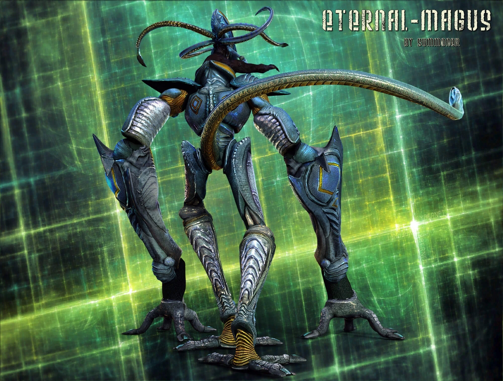 Summoner's Eternal-Magus Daz Content by Summoner