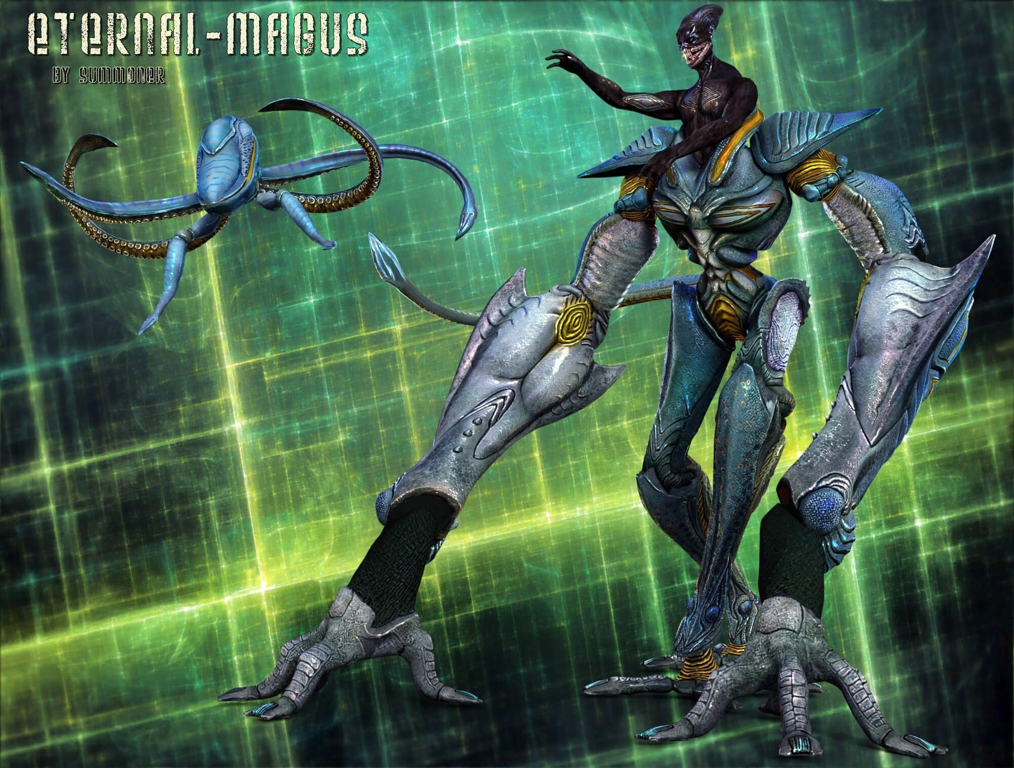 Summoner's Eternal-Magus Daz Content by Summoner