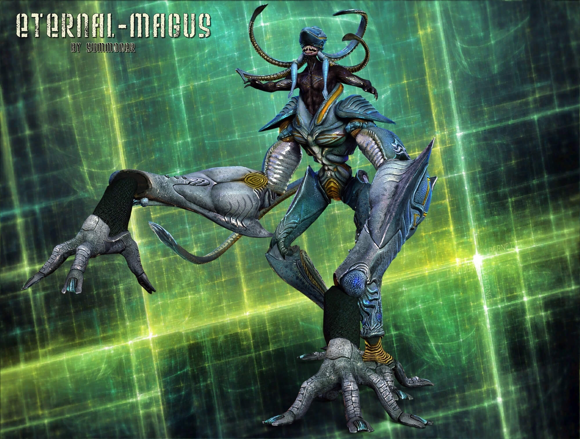 Summoner's Eternal-Magus Daz Content by Summoner