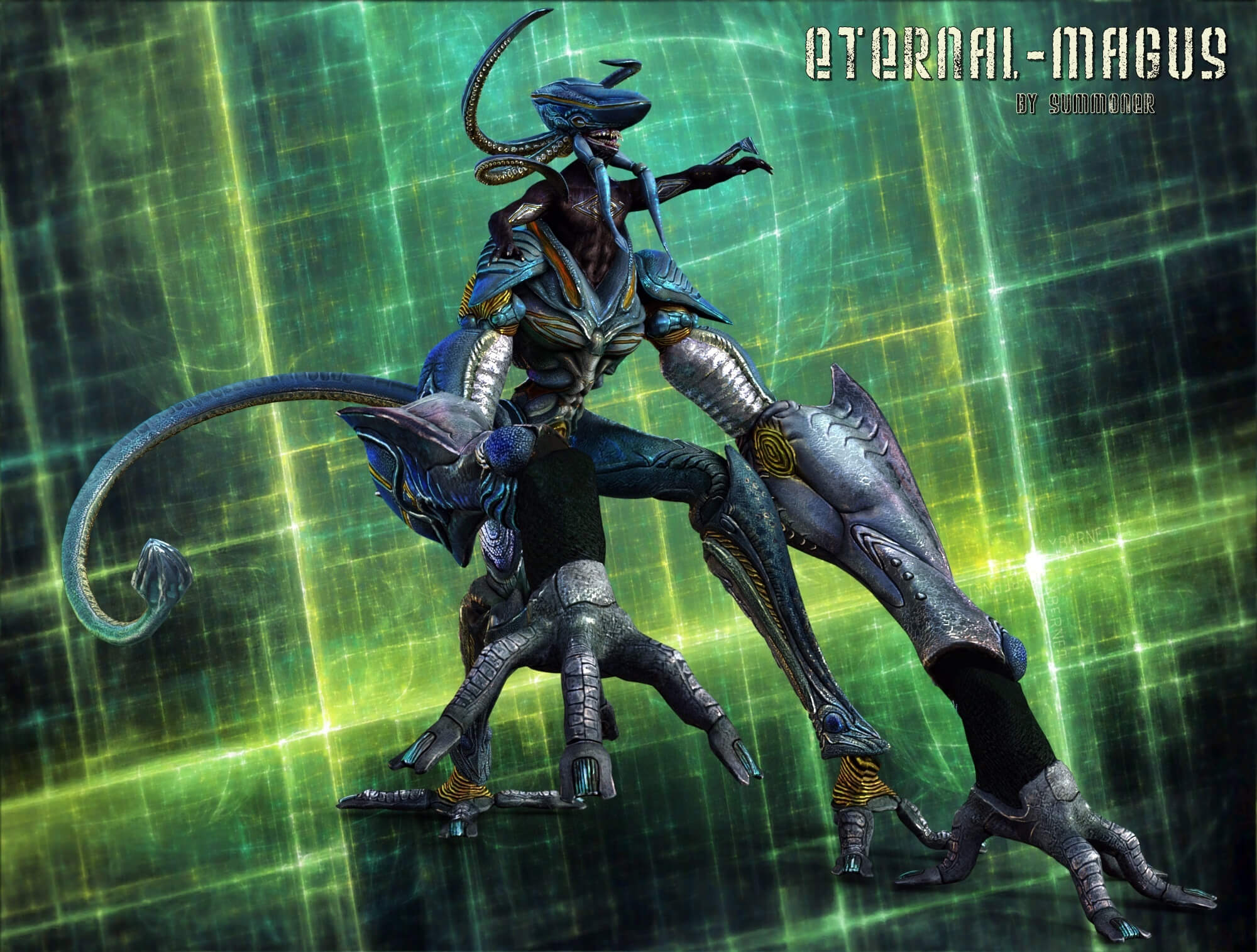 Summoner's Eternal-Magus Daz Content by Summoner