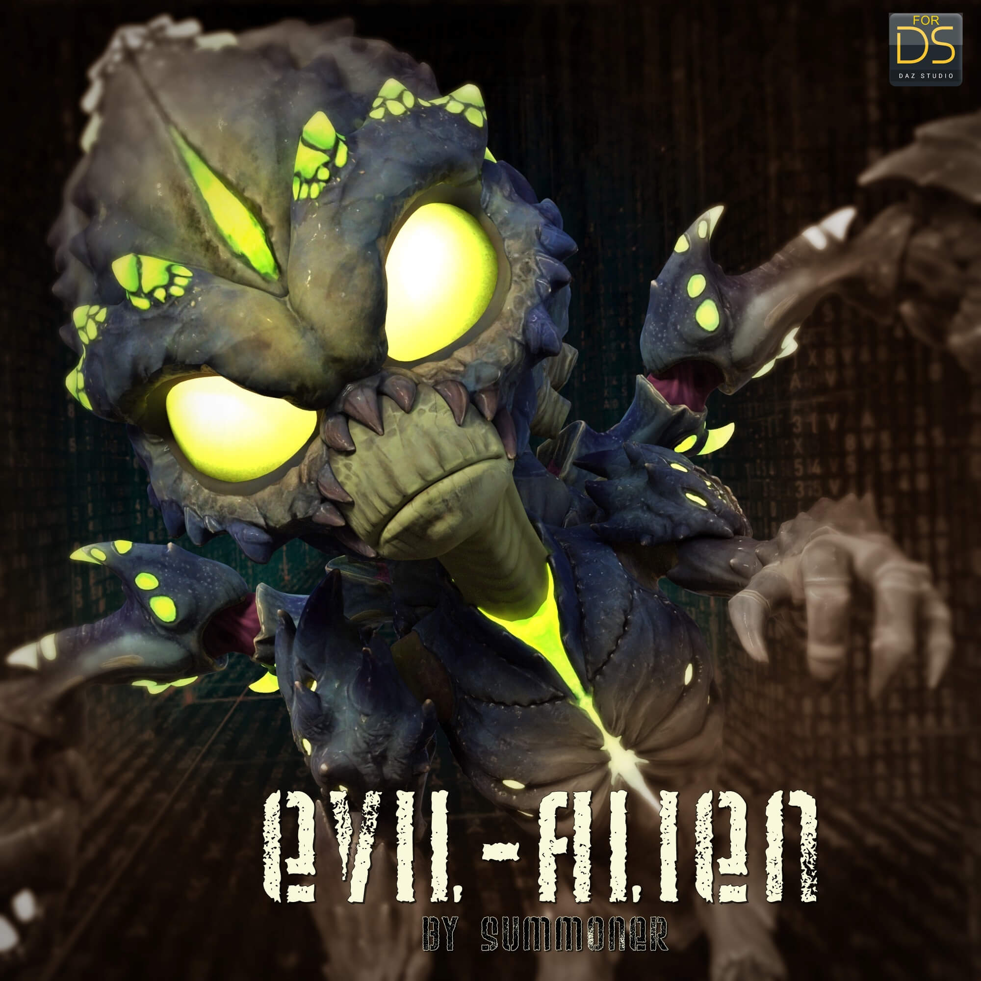Summoner's Evil-Alien Daz Content by Summoner