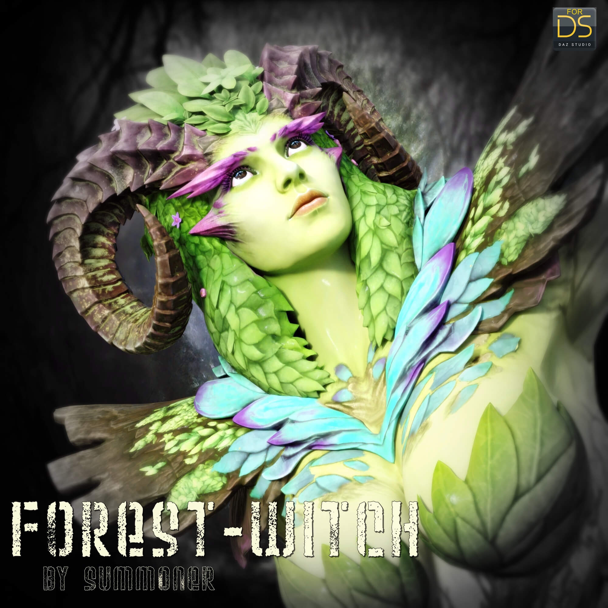 Summoner's Forest-Witch Daz Content by Summoner