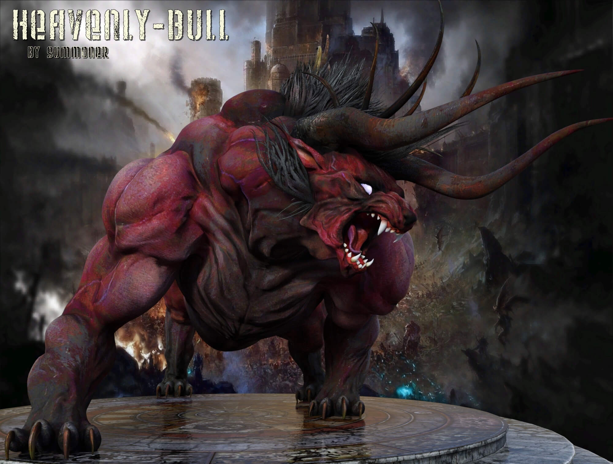 Summoner's Heavenly-Bull Daz Content by Summoner