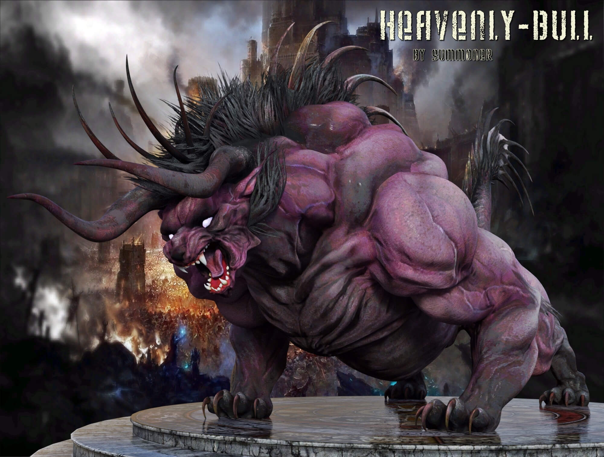 Summoner's Heavenly-Bull Daz Content by Summoner