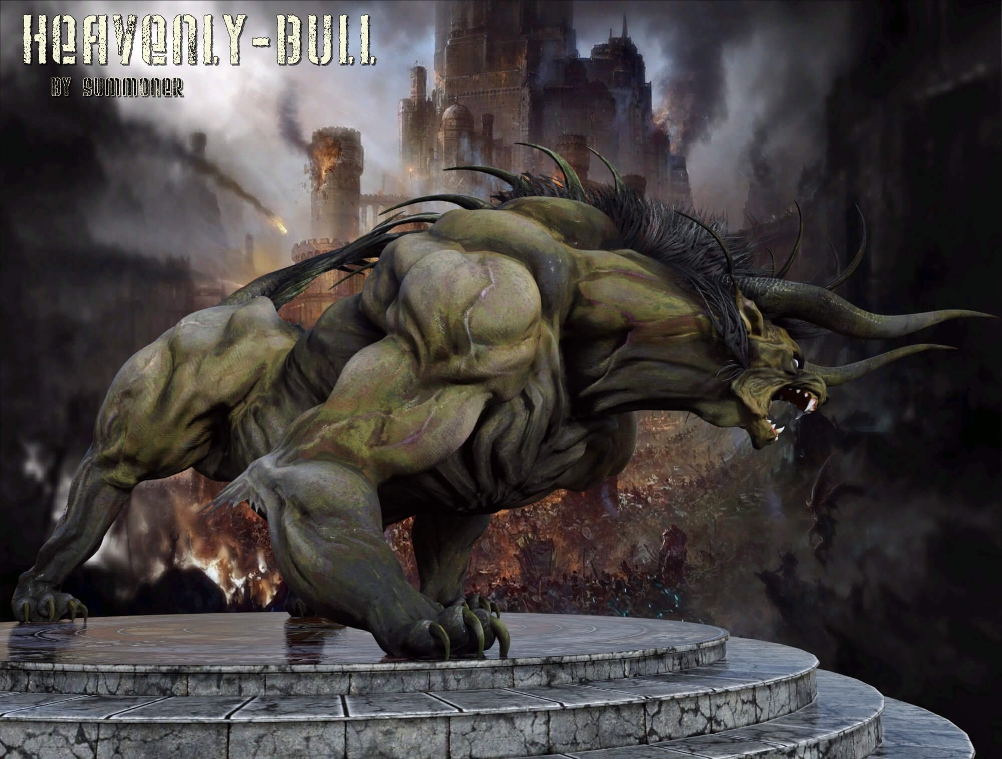 Summoner's Heavenly-Bull Daz Content by Summoner