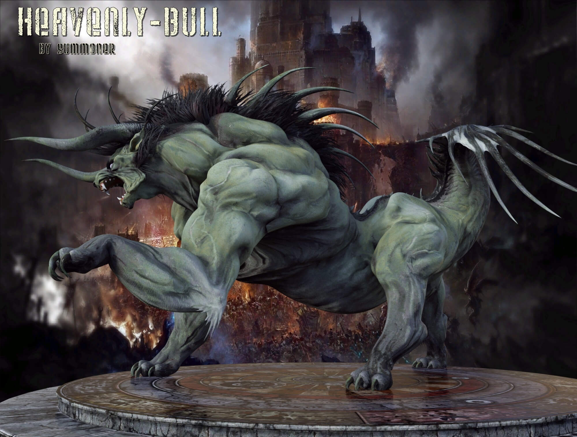 Summoner's Heavenly-Bull Daz Content by Summoner