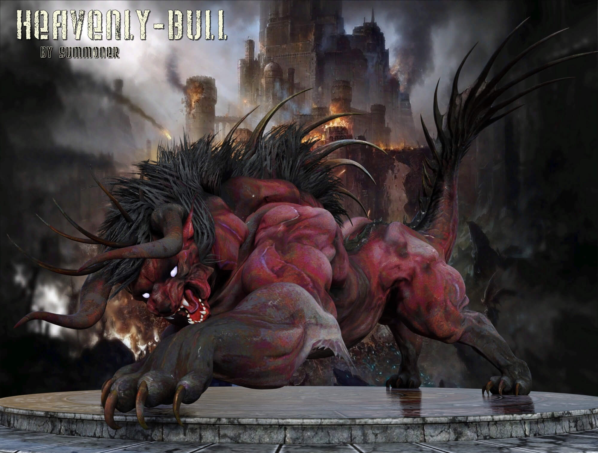 Summoner's Heavenly-Bull Daz Content by Summoner