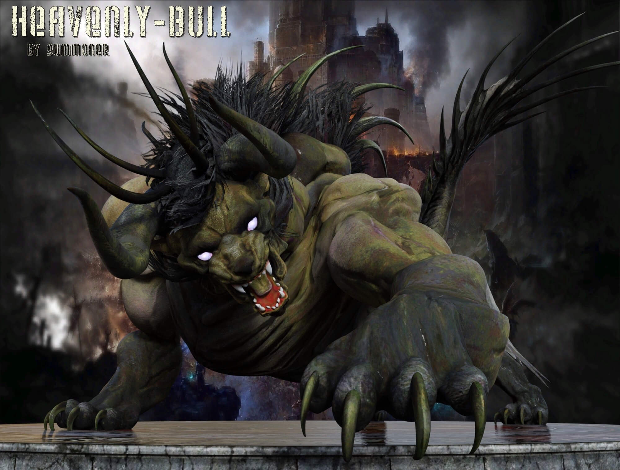 Summoner's Heavenly-Bull Daz Content by Summoner