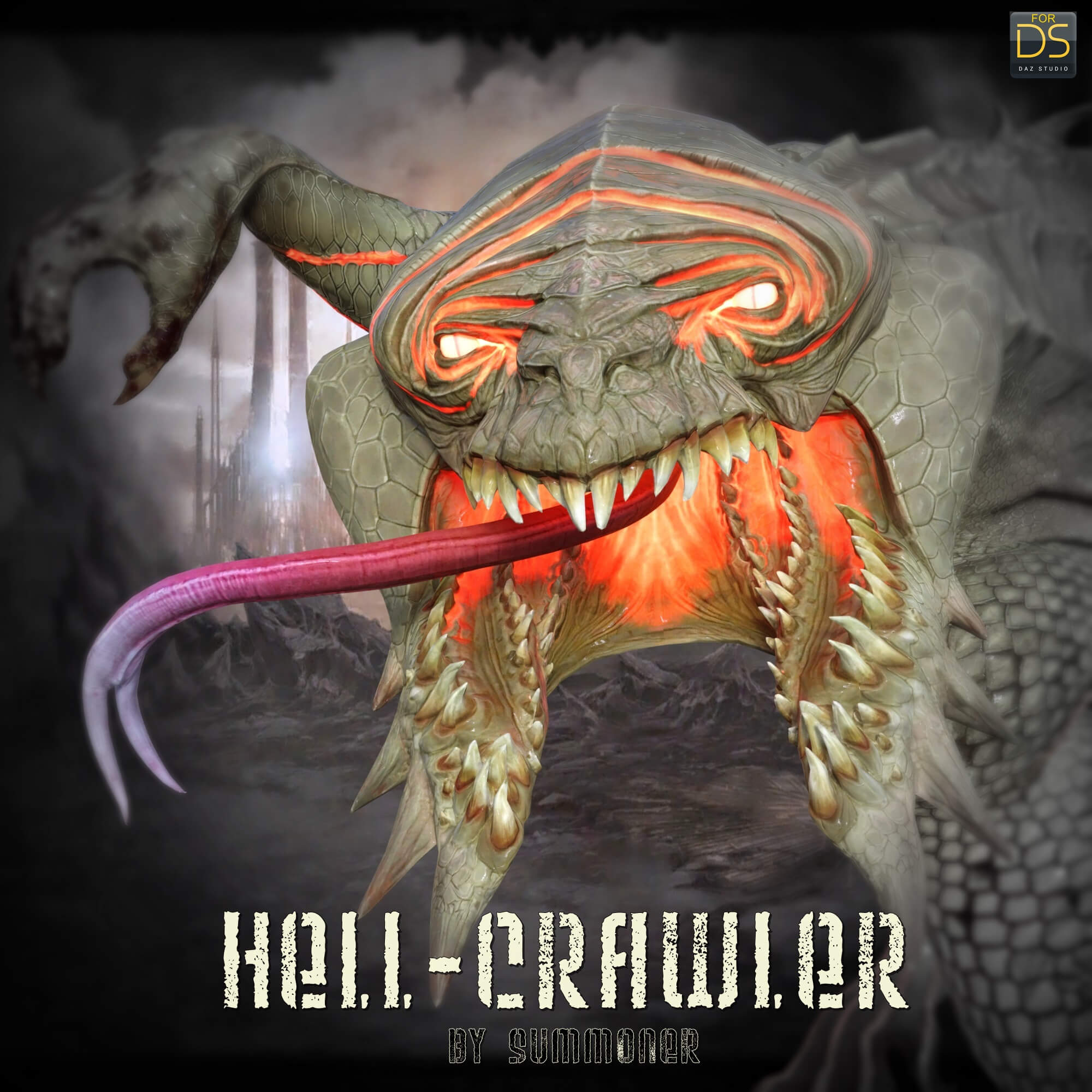 Summoner's Hell-Crawler Daz Content by Summoner