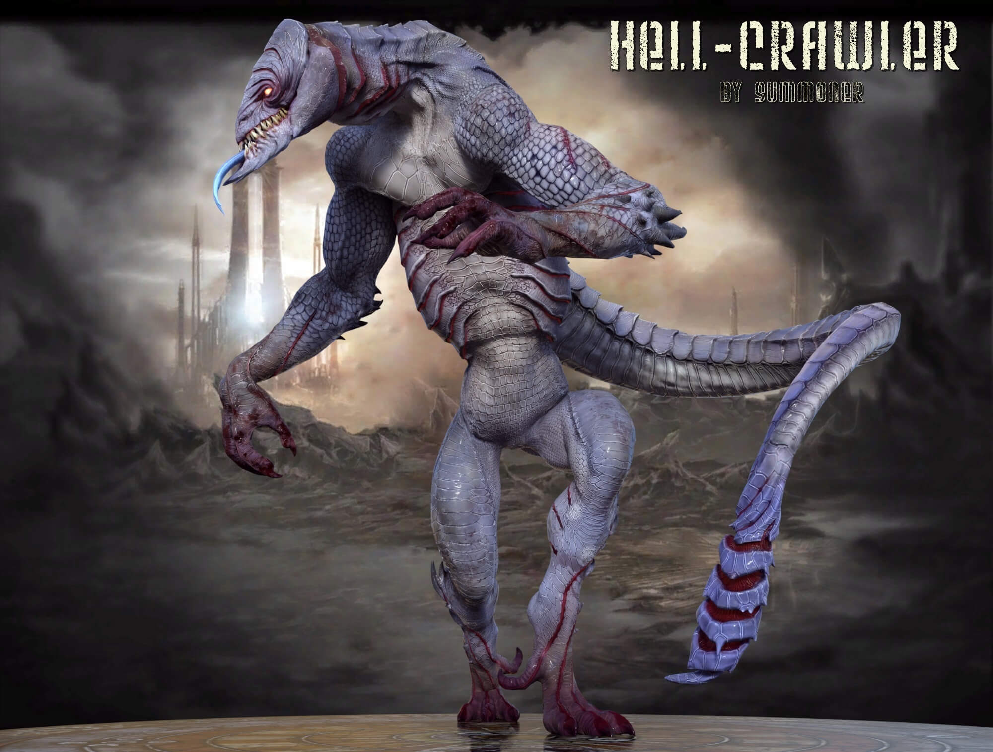 Summoner's Hell-Crawler Daz Content by Summoner