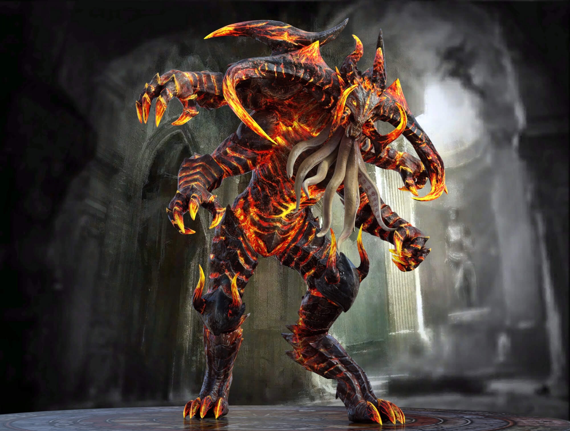 Summoner's Infernal Ashura (DS Version) - Daz Content by Summoner