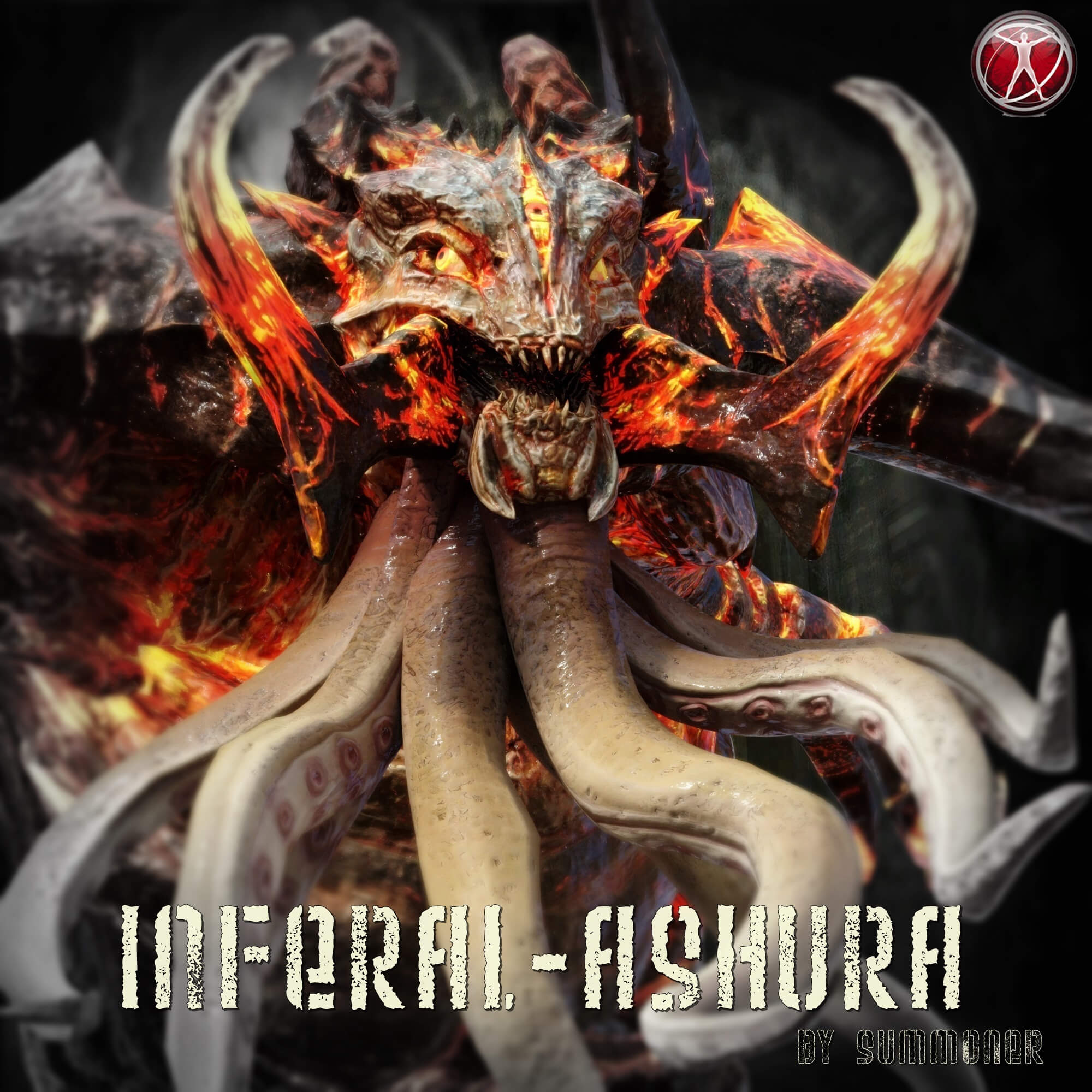 Summoner's Infernal Ashura (Poser Version) - Poser Content by Summoner