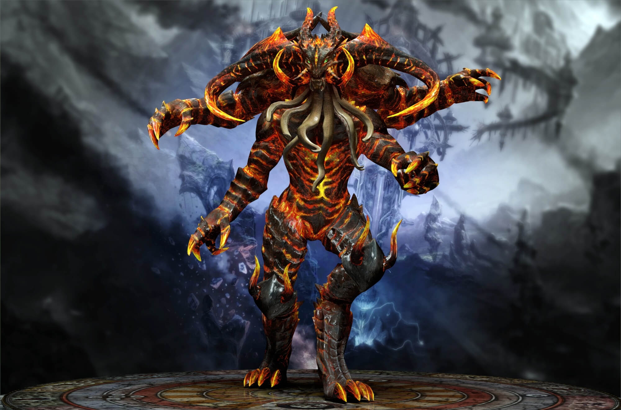 Summoner's Infernal Ashura (Poser Version) - Poser Content by Summoner