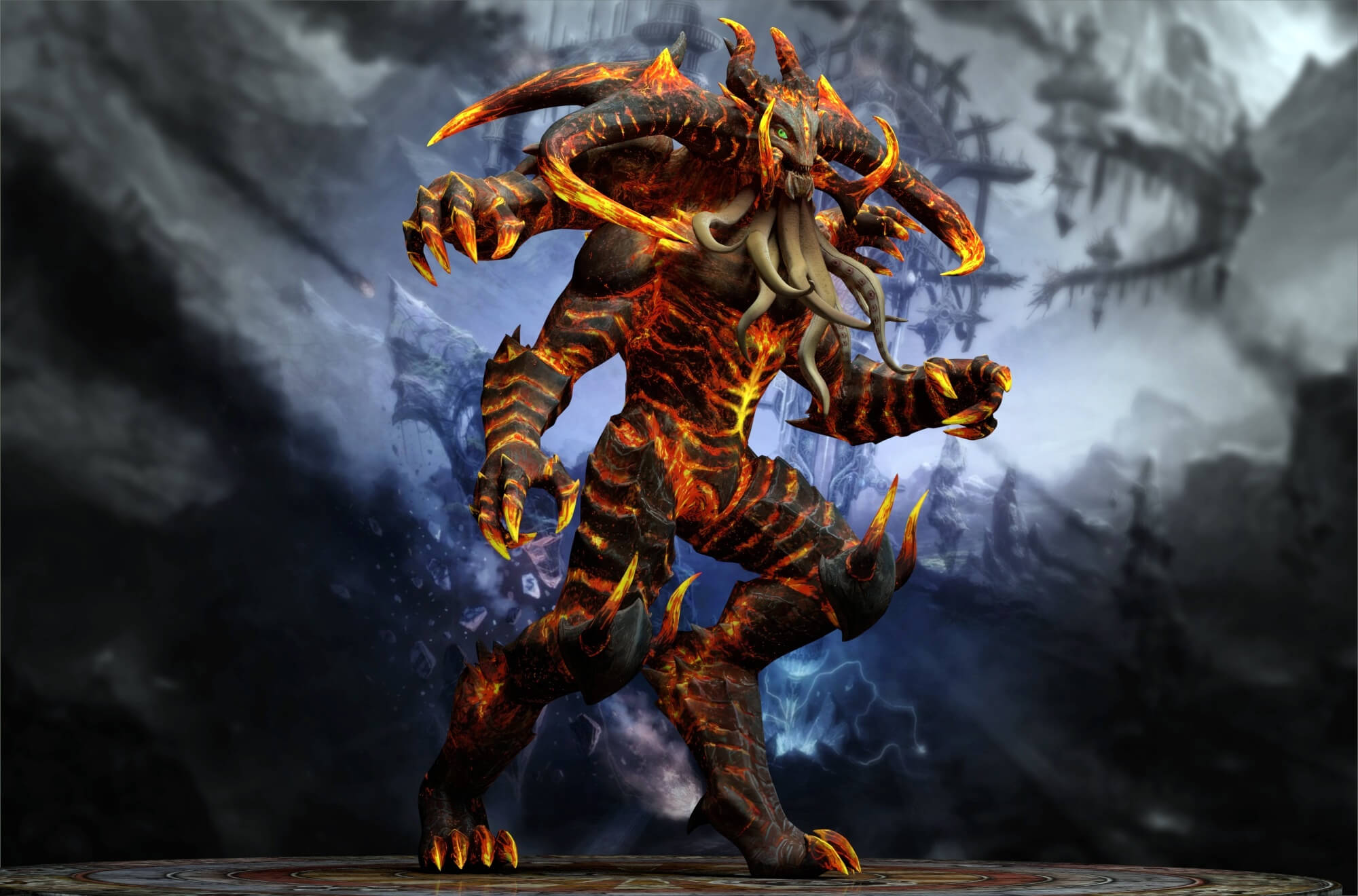 Summoner's Infernal Ashura (Poser Version) - Poser Content by Summoner