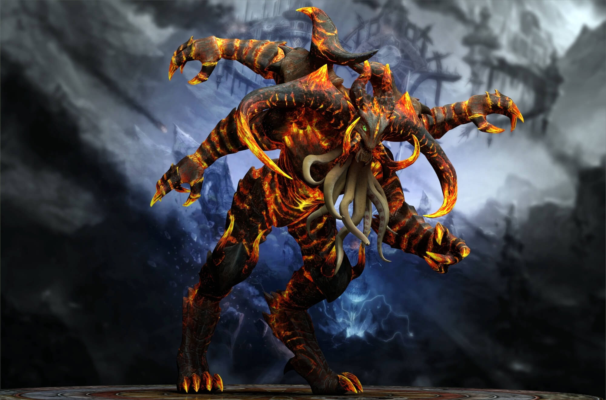 Summoner's Infernal Ashura (Poser Version) - Poser Content by Summoner