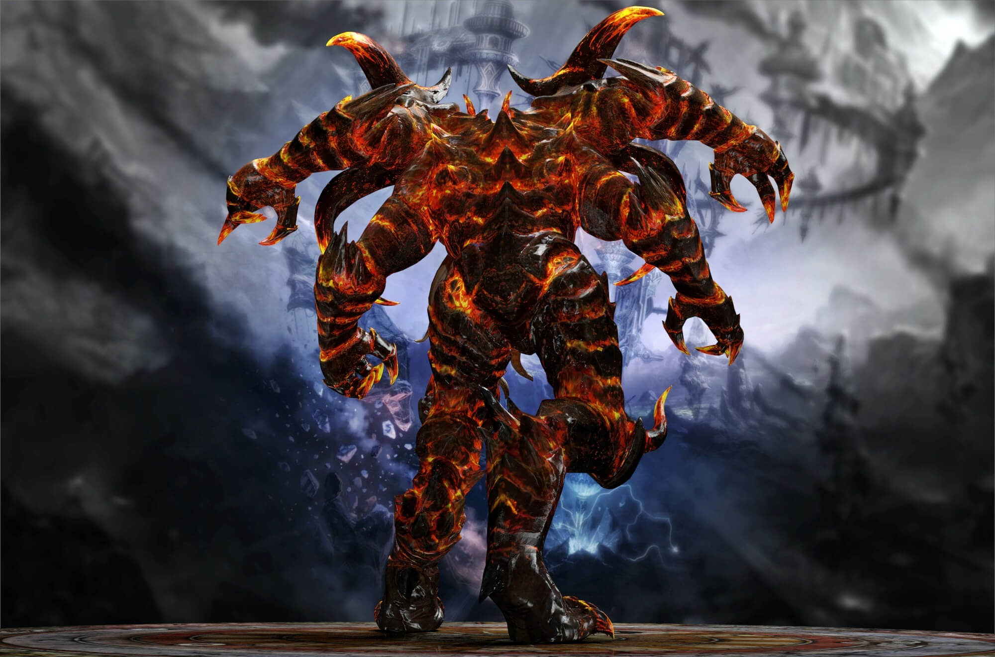 Summoner's Infernal Ashura (Poser Version) - Poser Content by Summoner