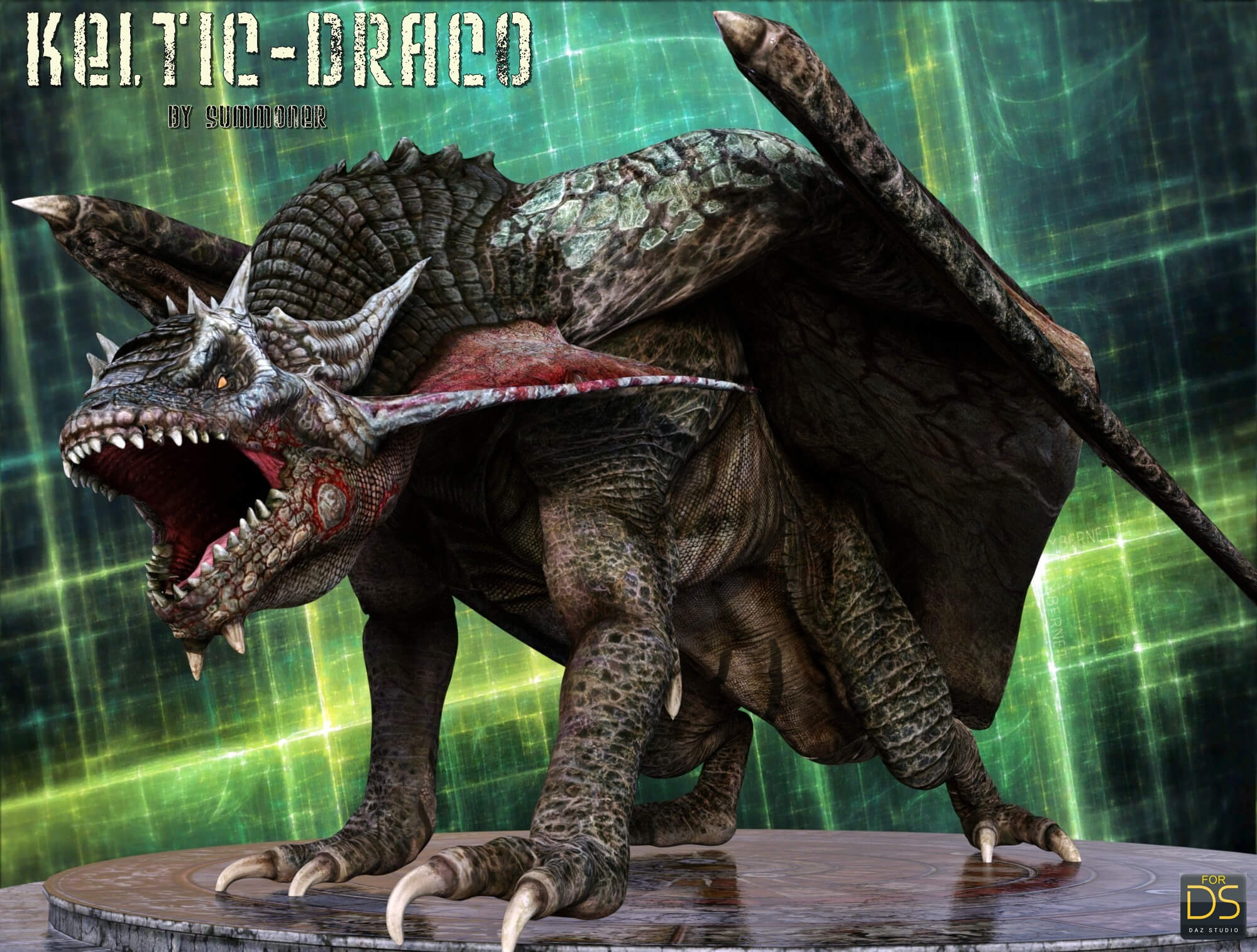 Summoner's Keltic-Draco Daz Content by Summoner