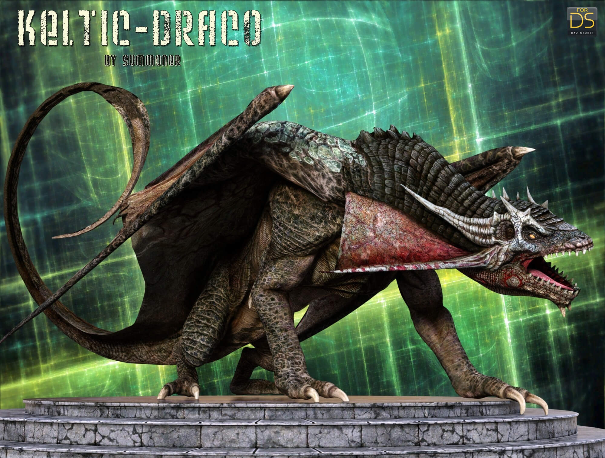 Summoner's Keltic-Draco Daz Content by Summoner