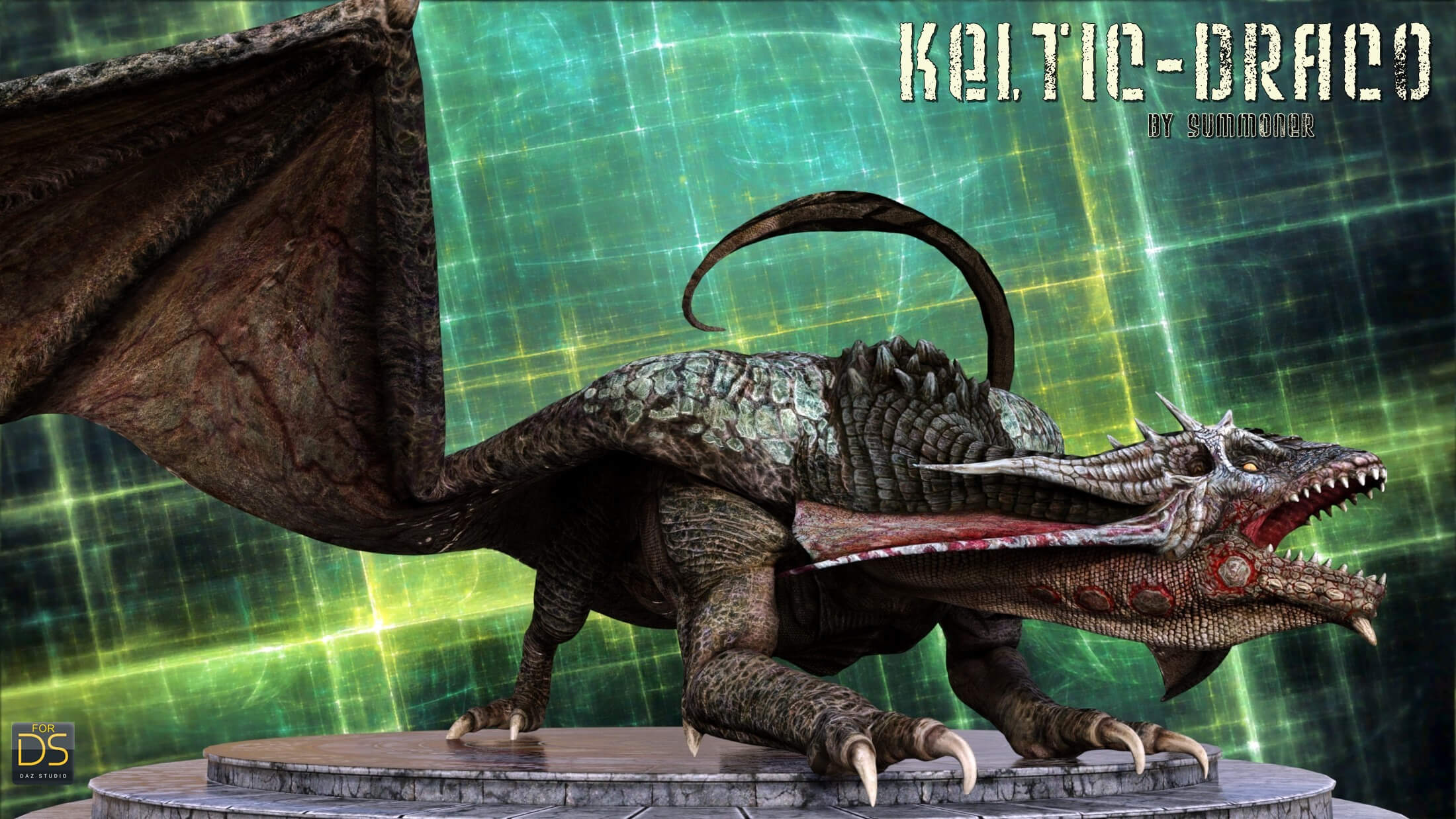 Summoner's Keltic-Draco Daz Content by Summoner