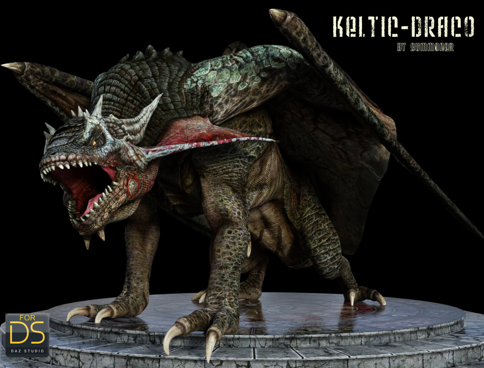 Summoner's Keltic-Draco Daz Content by Summoner