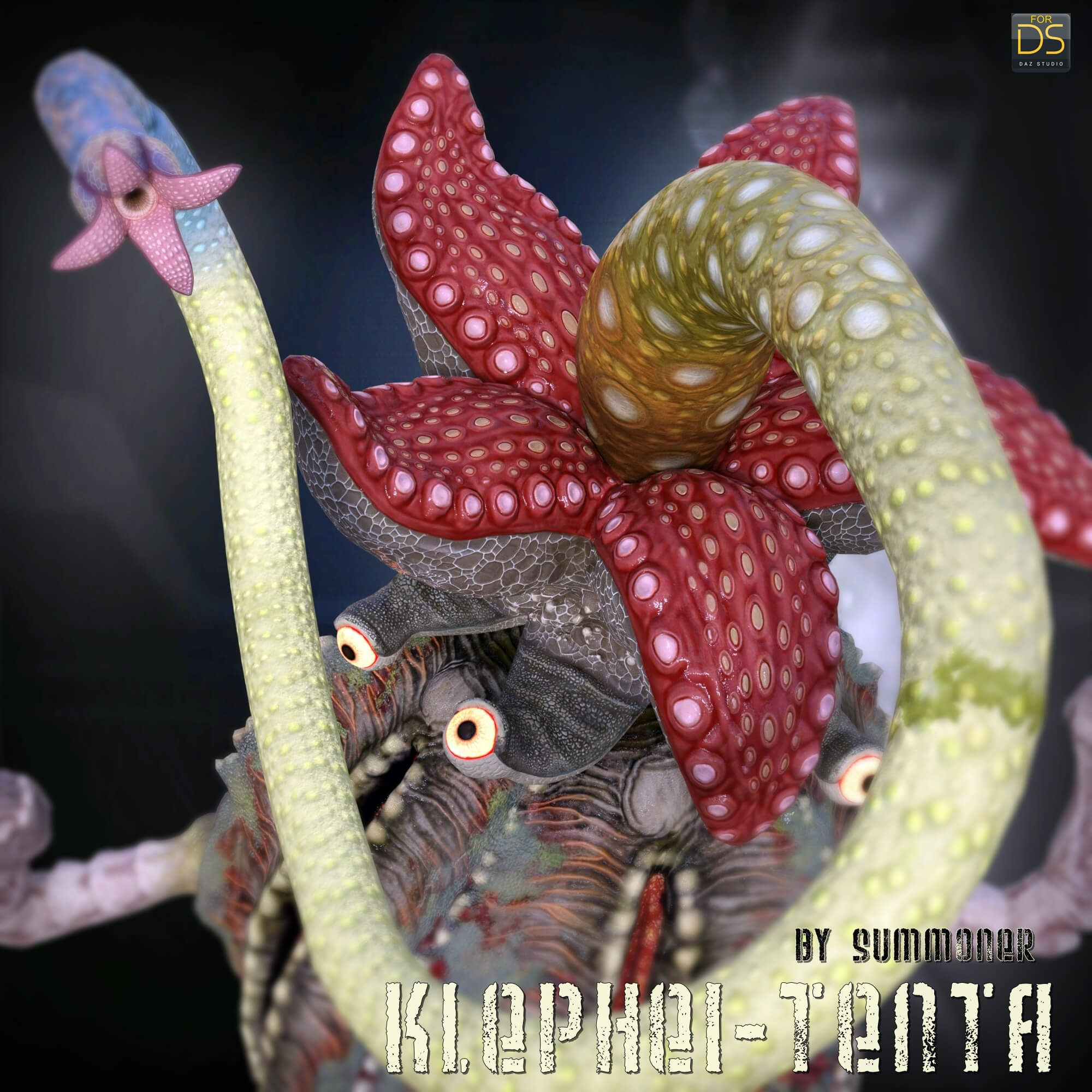 Summoner's Klephei-Tenta Daz Content by Summoner