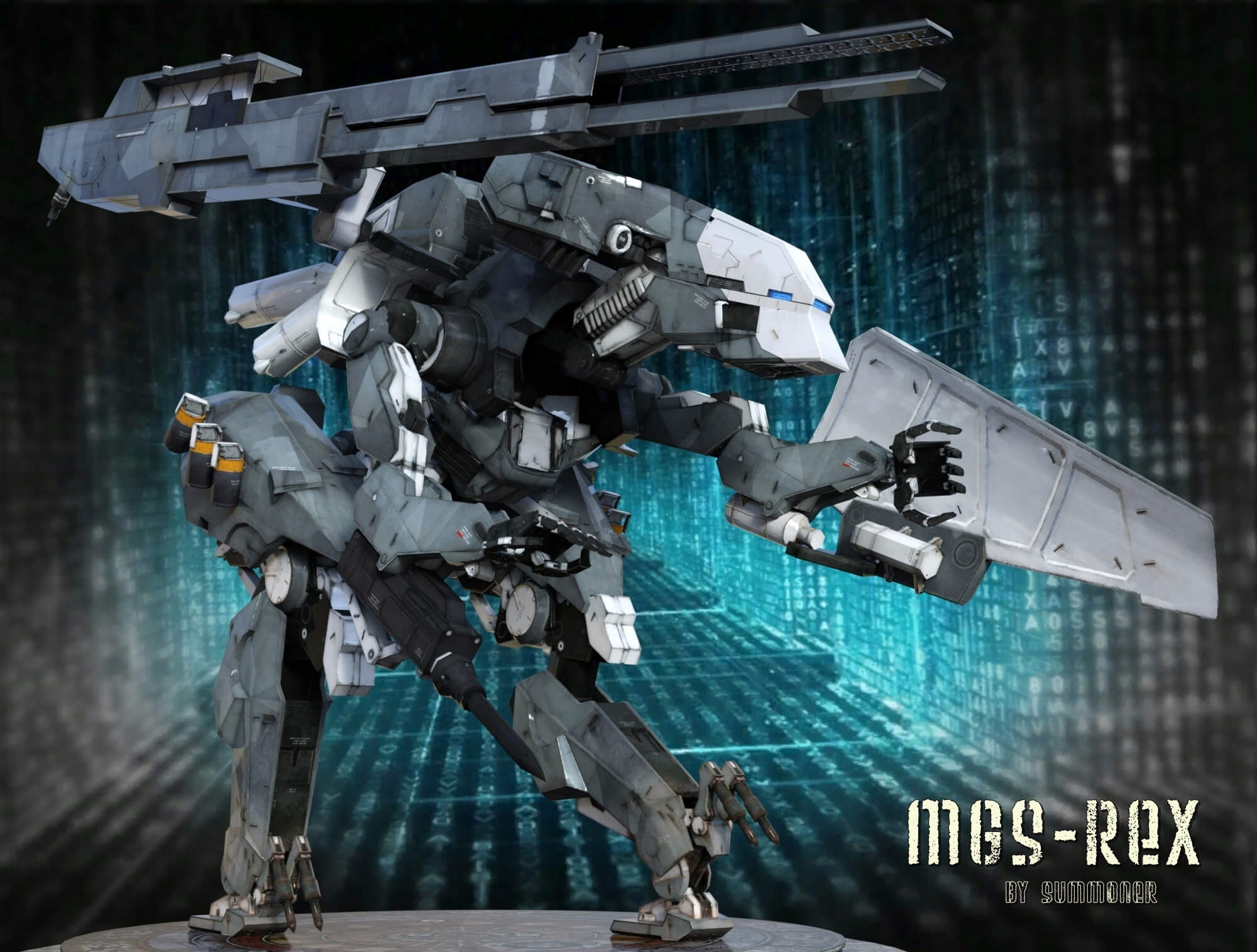 Summoner's Mgs-Rex Daz Content by Summoner
