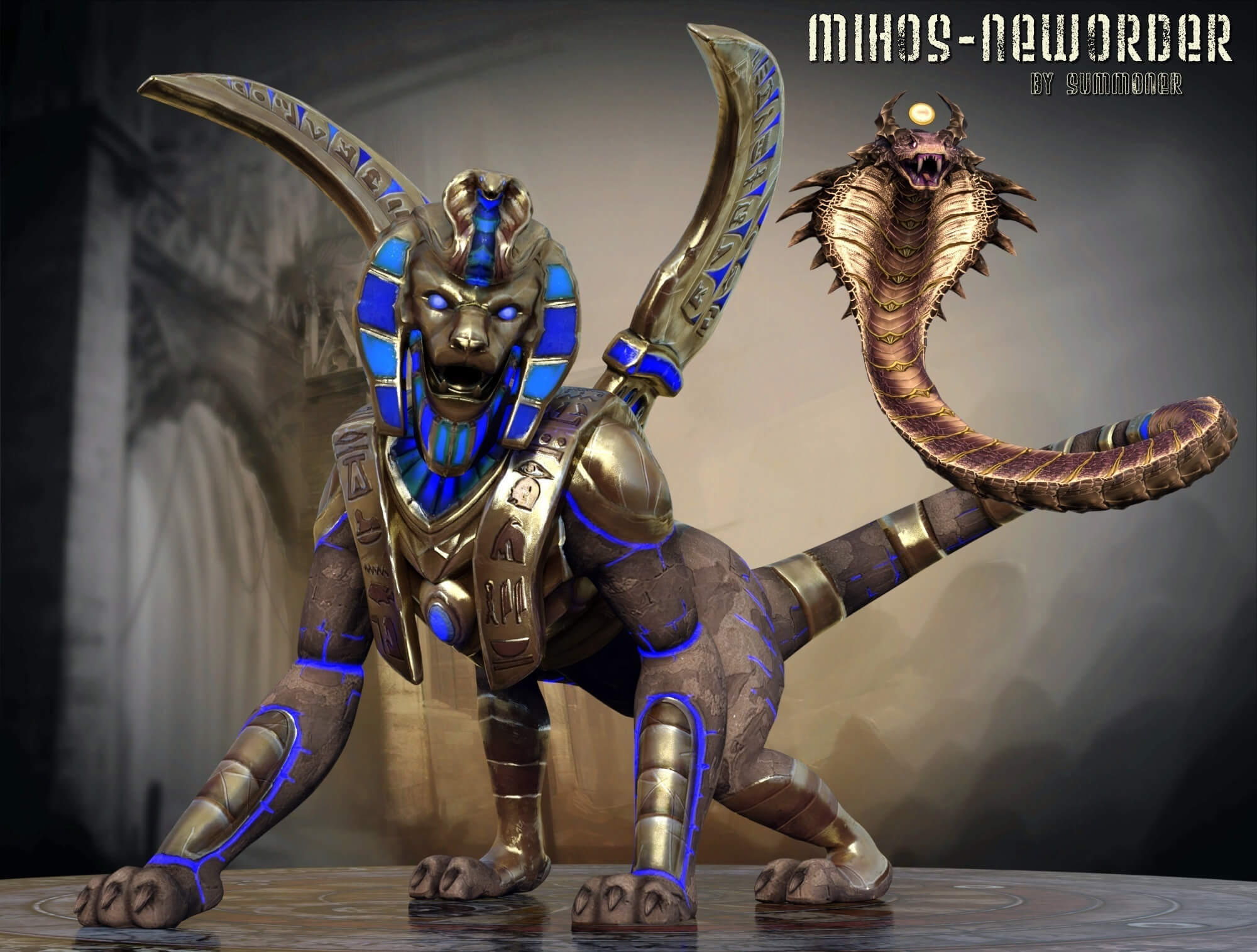 Summoner's Mihos-Neworder Daz Content by Summoner