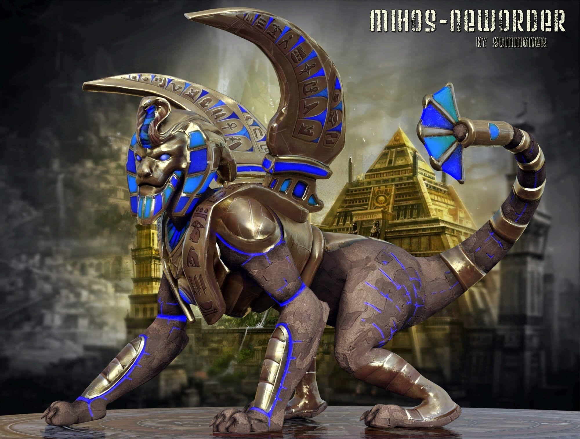 Summoner's Mihos-Neworder Daz Content by Summoner