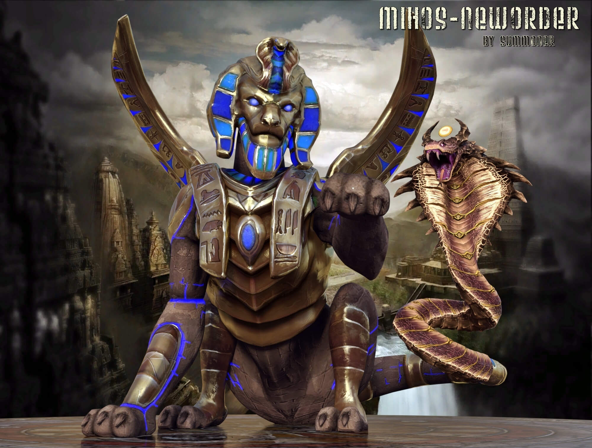 Summoner's Mihos-Neworder Daz Content by Summoner