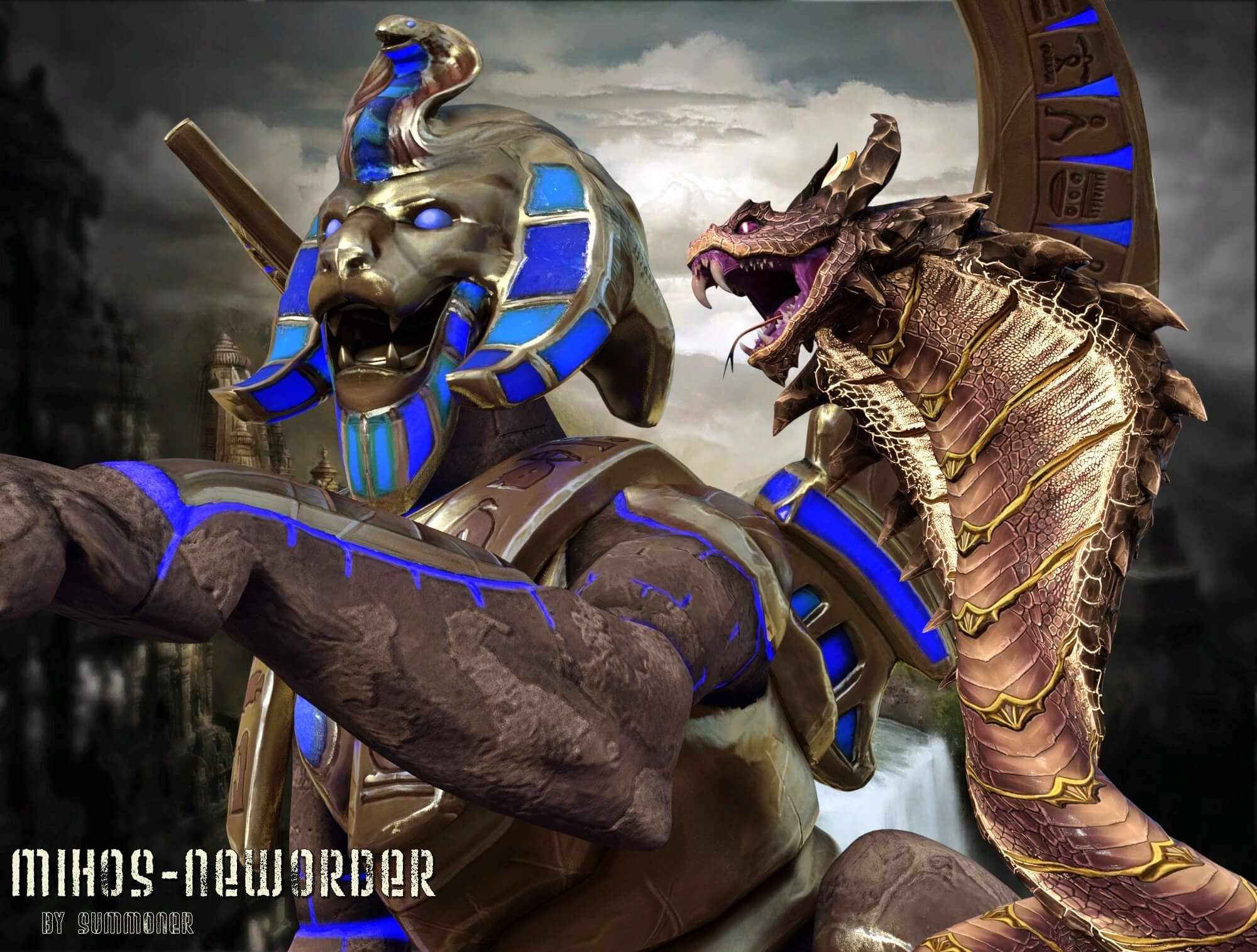 Summoner's Mihos-Neworder Daz Content by Summoner