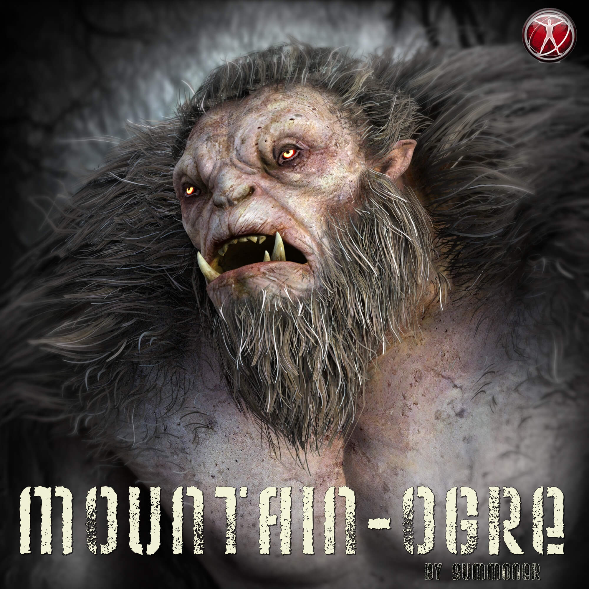 Summoners Mountain Ogre (Poser Version) - Poser Content by Summoner