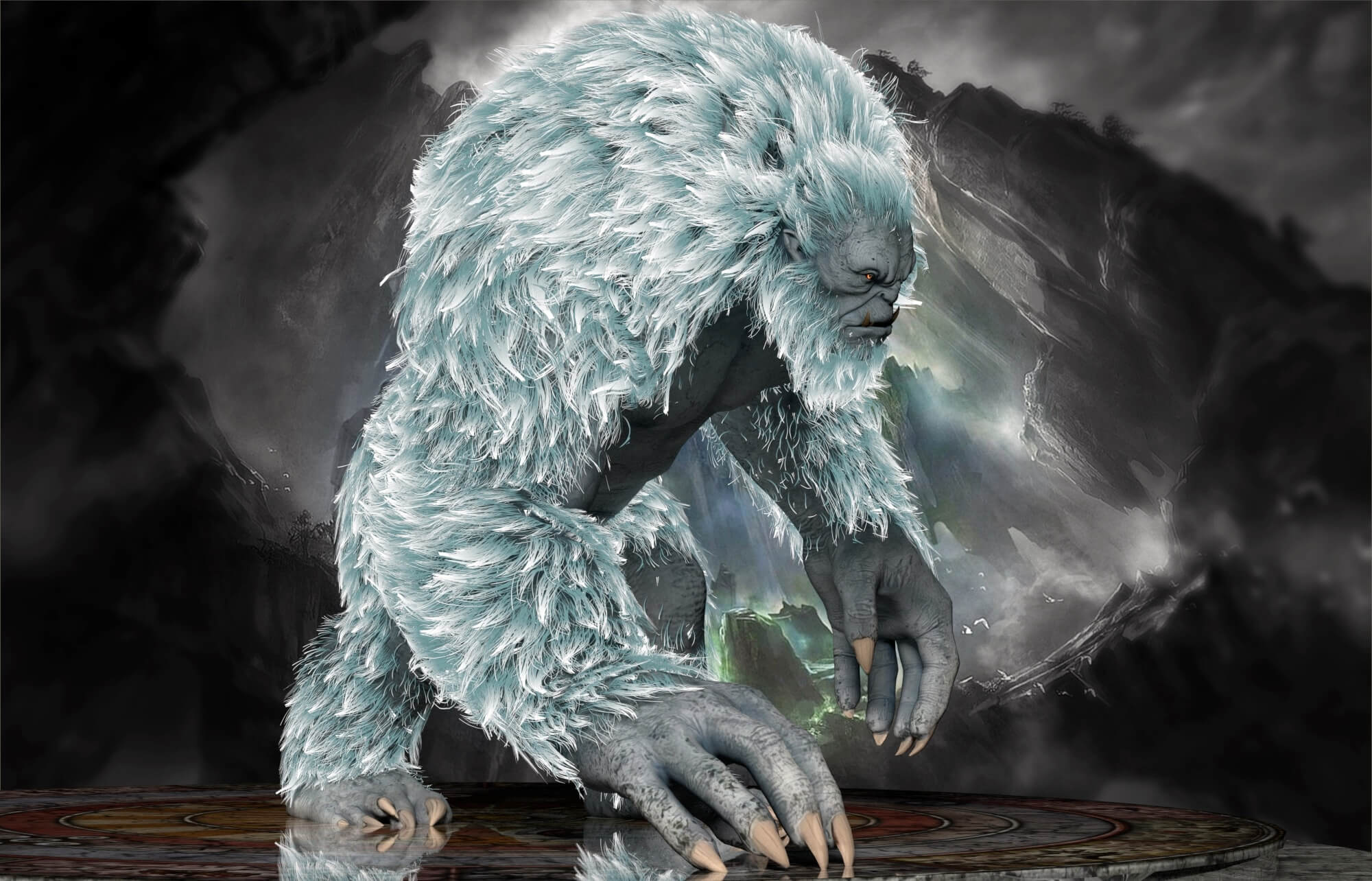 Summoners Mountain Ogre (Poser Version) - Poser Content by Summoner