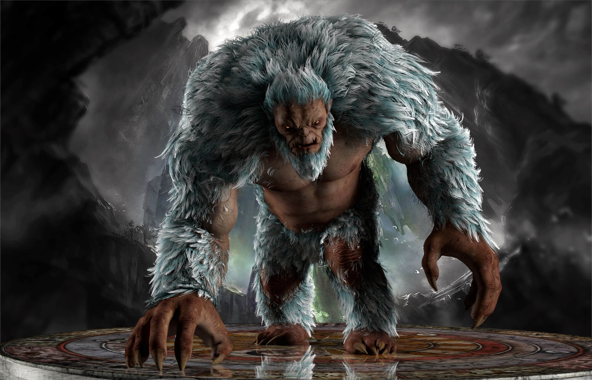 Summoners Mountain Ogre (Poser Version) - Poser Content by Summoner